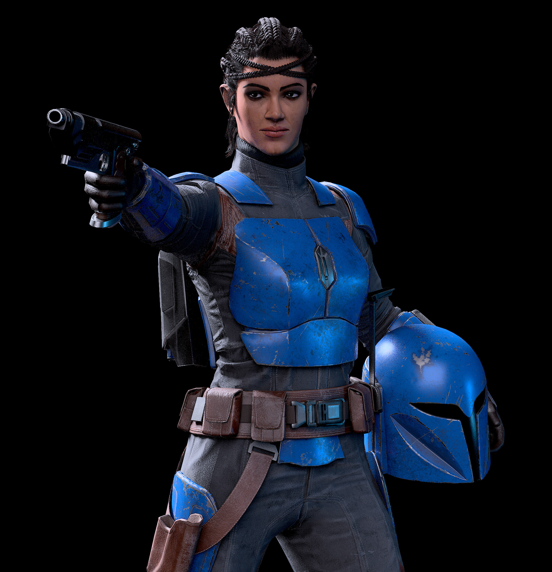 ArtStation - Mercedes Varnado as Koska Reeves in The Mandalorian