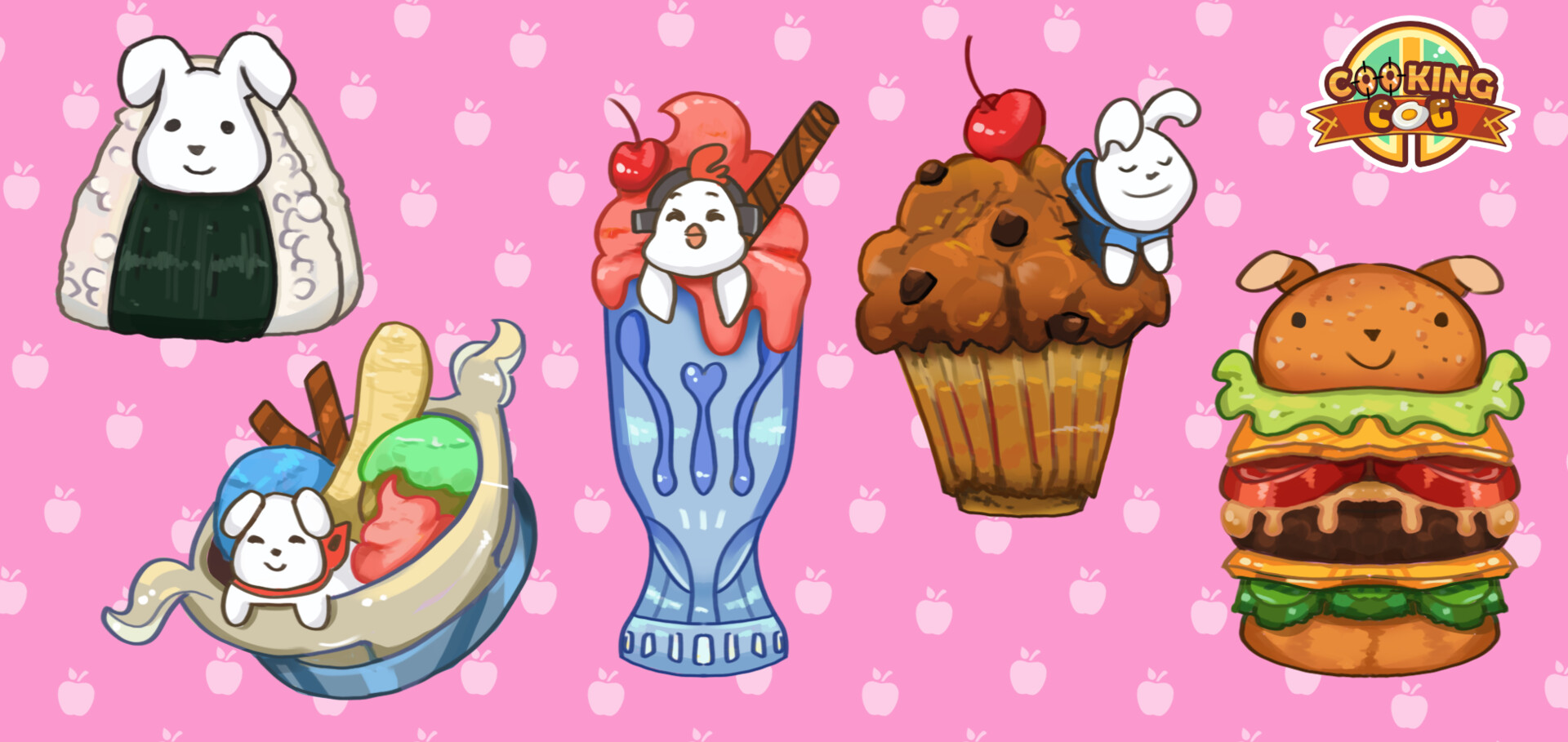 ArtStation - Cooking Cog: Illustrations and Layout Pages