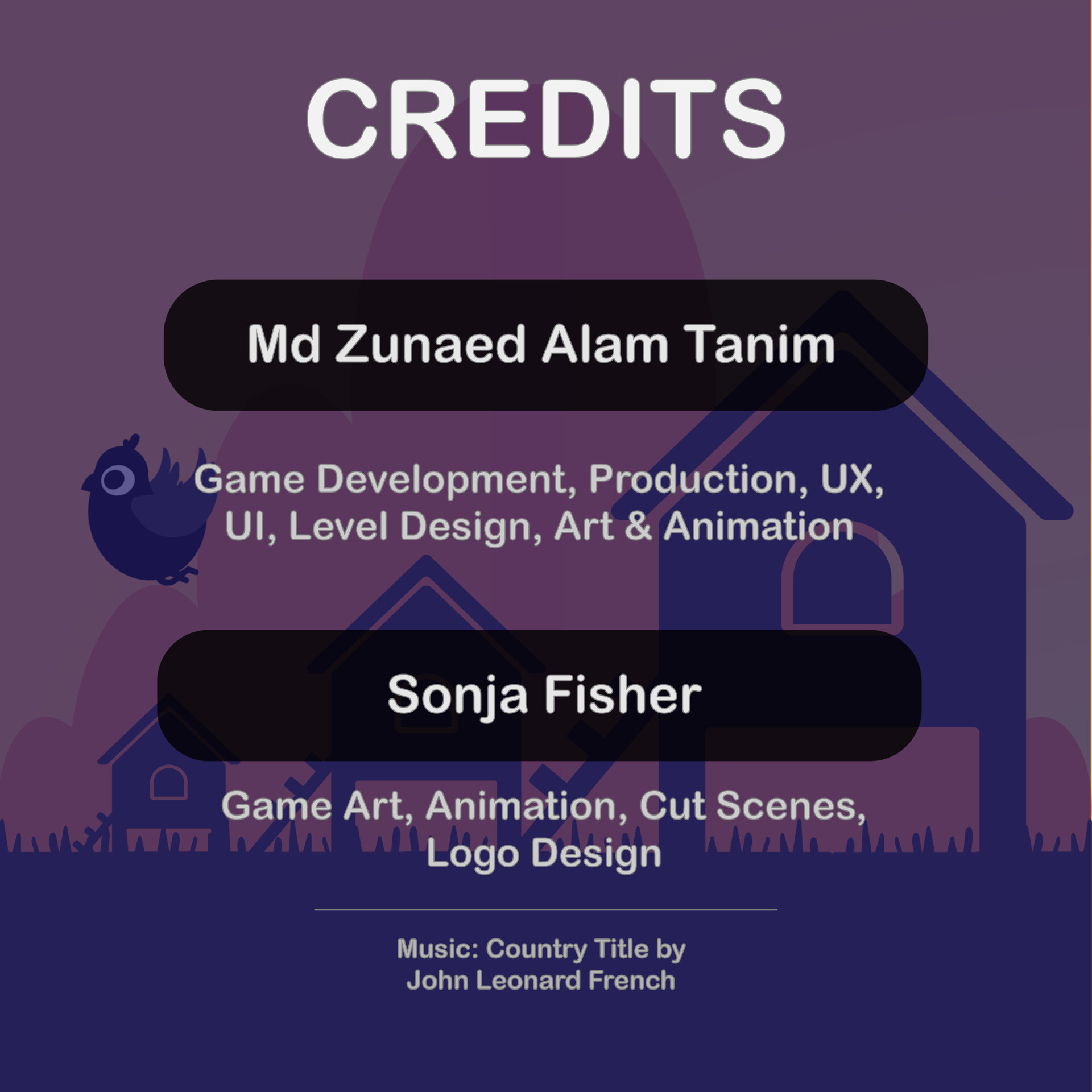 Md Zunaed A. Tanim - Little Fluff - Mini 2D Platformer