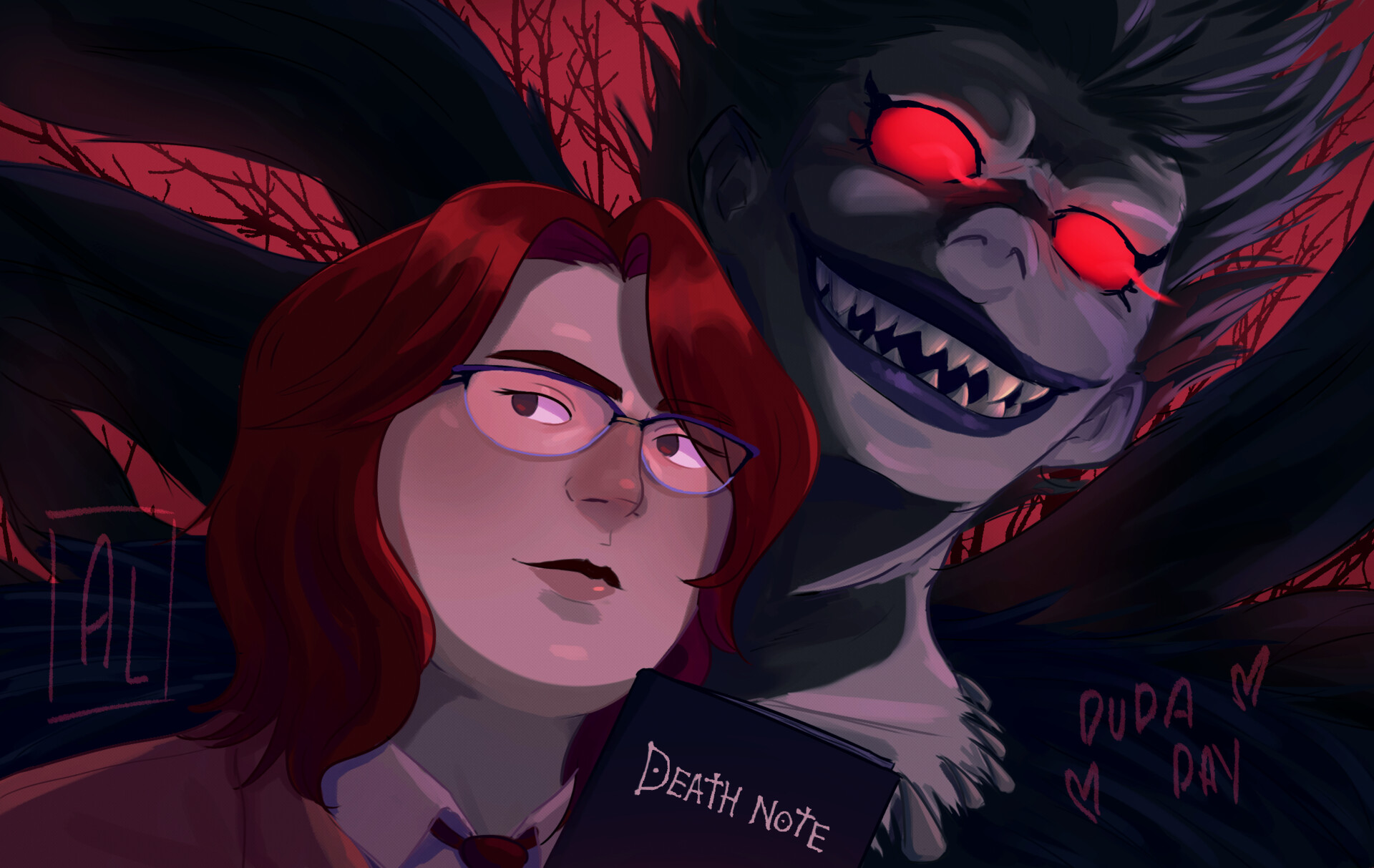 ArtStation - Death Note (Birthday Gift)