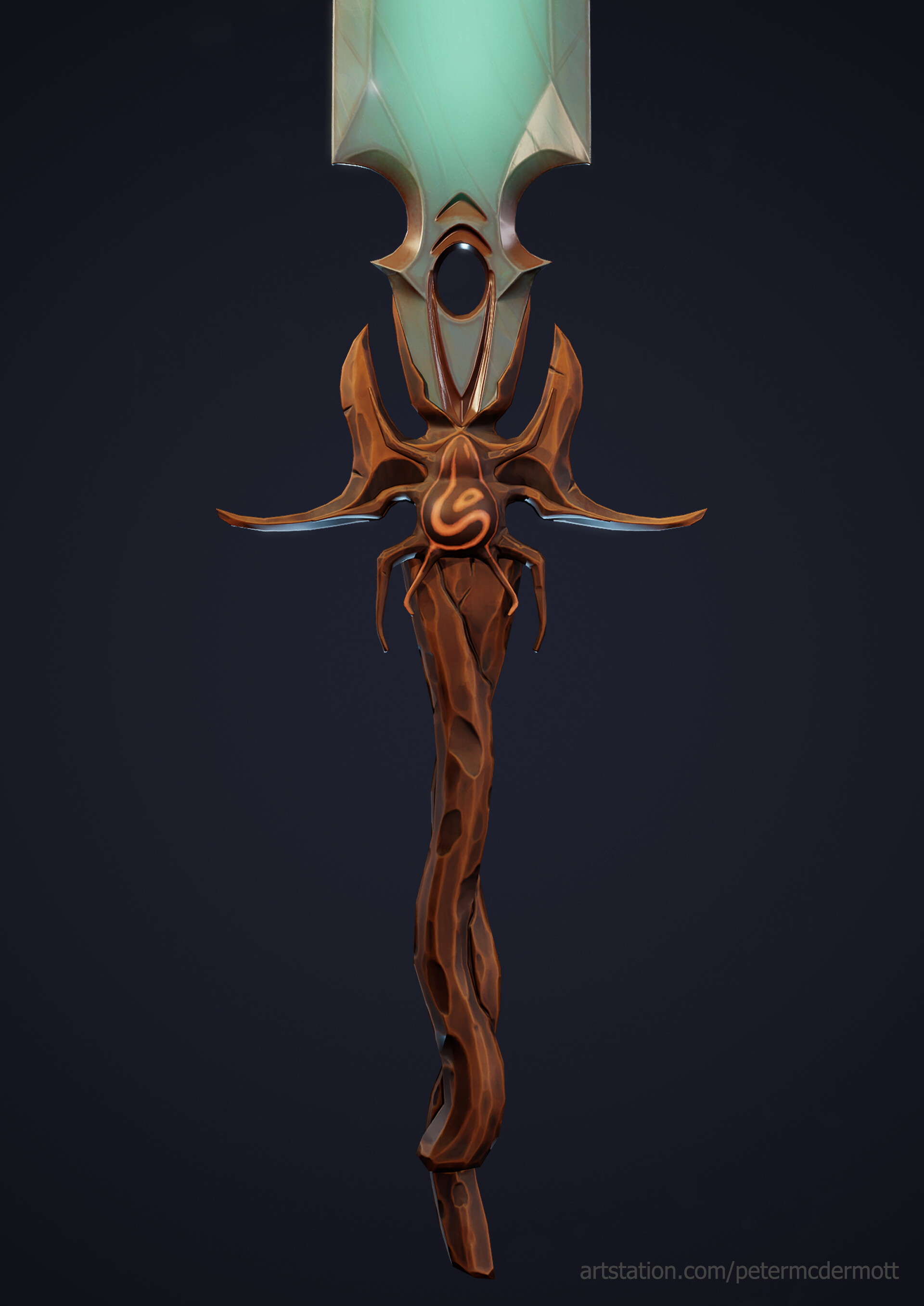 ArtStation - Stylized Game-Ready Greatsword