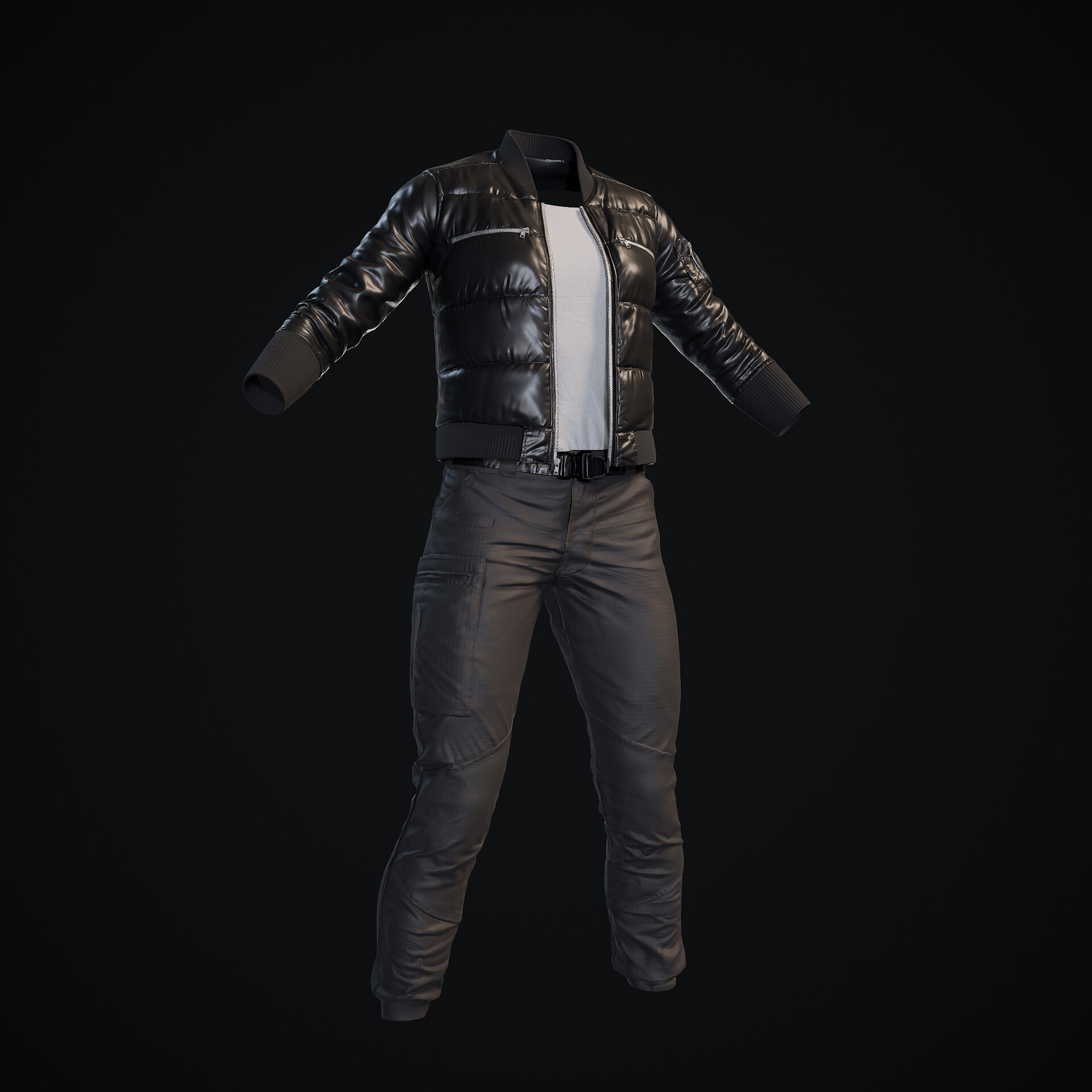 ArtStation - Bomber jacket