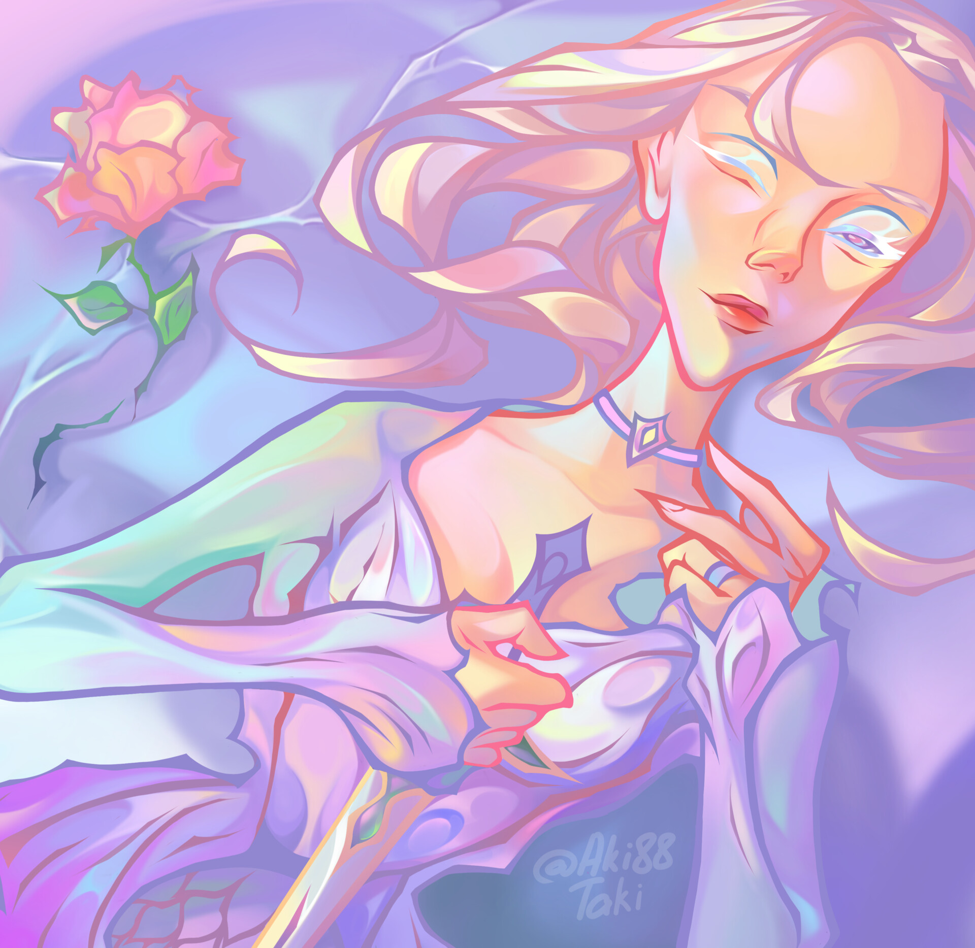 ArtStation - Icy mermaid 🌀