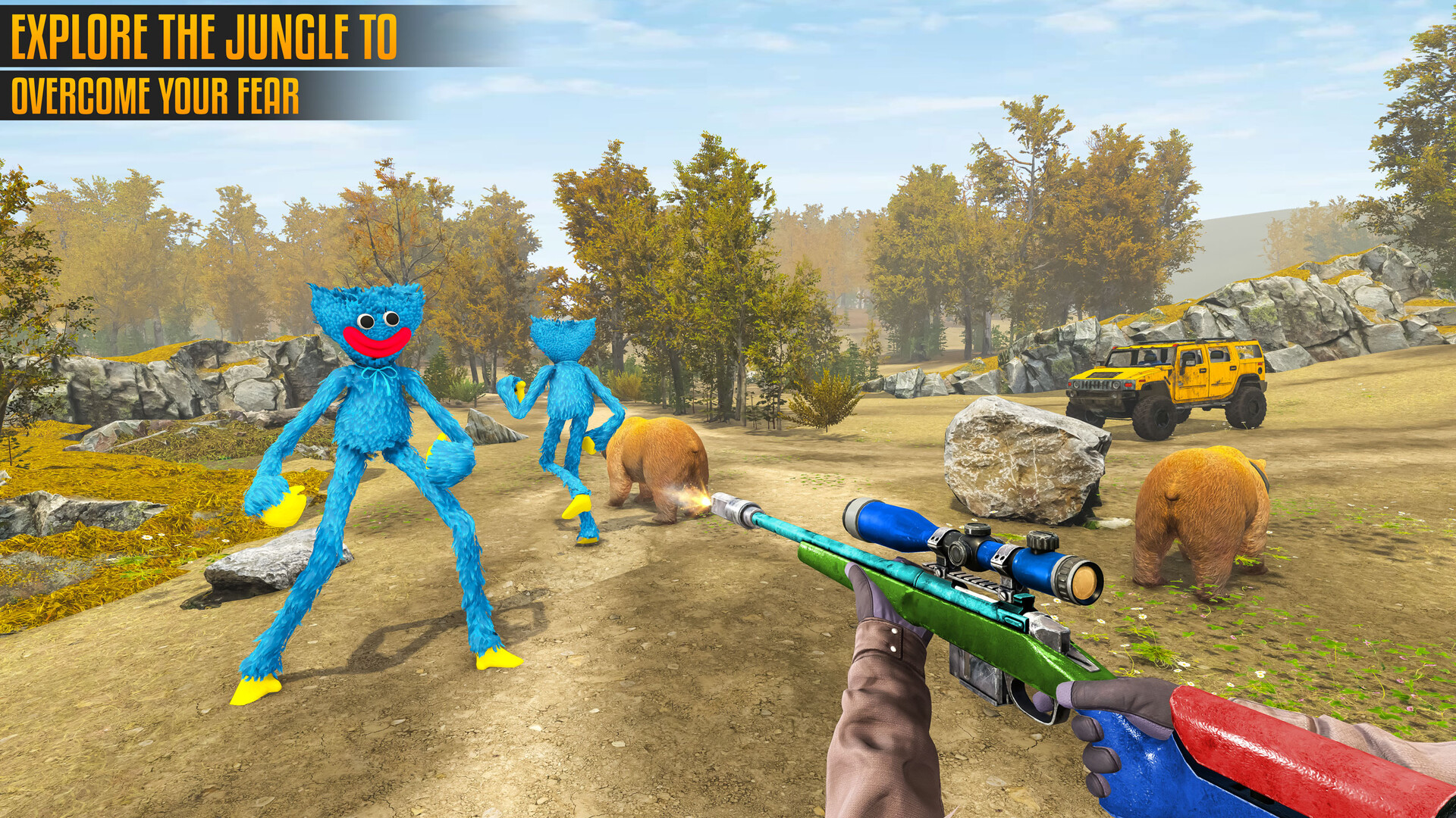 ArtStation - Poppy Bear Hunting 3d : Renders : Icon