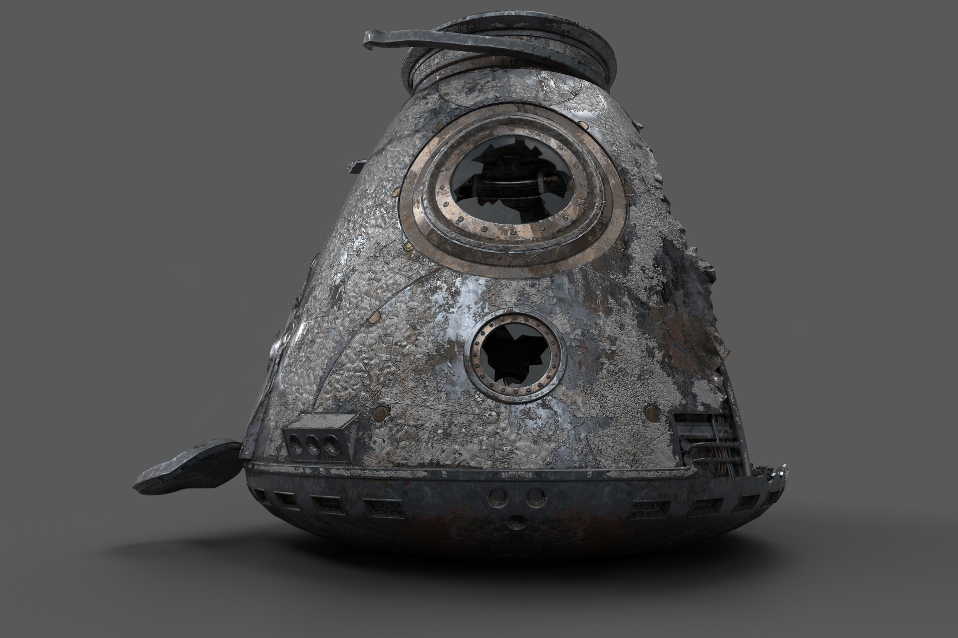 ArtStation - Abandoned return capsule