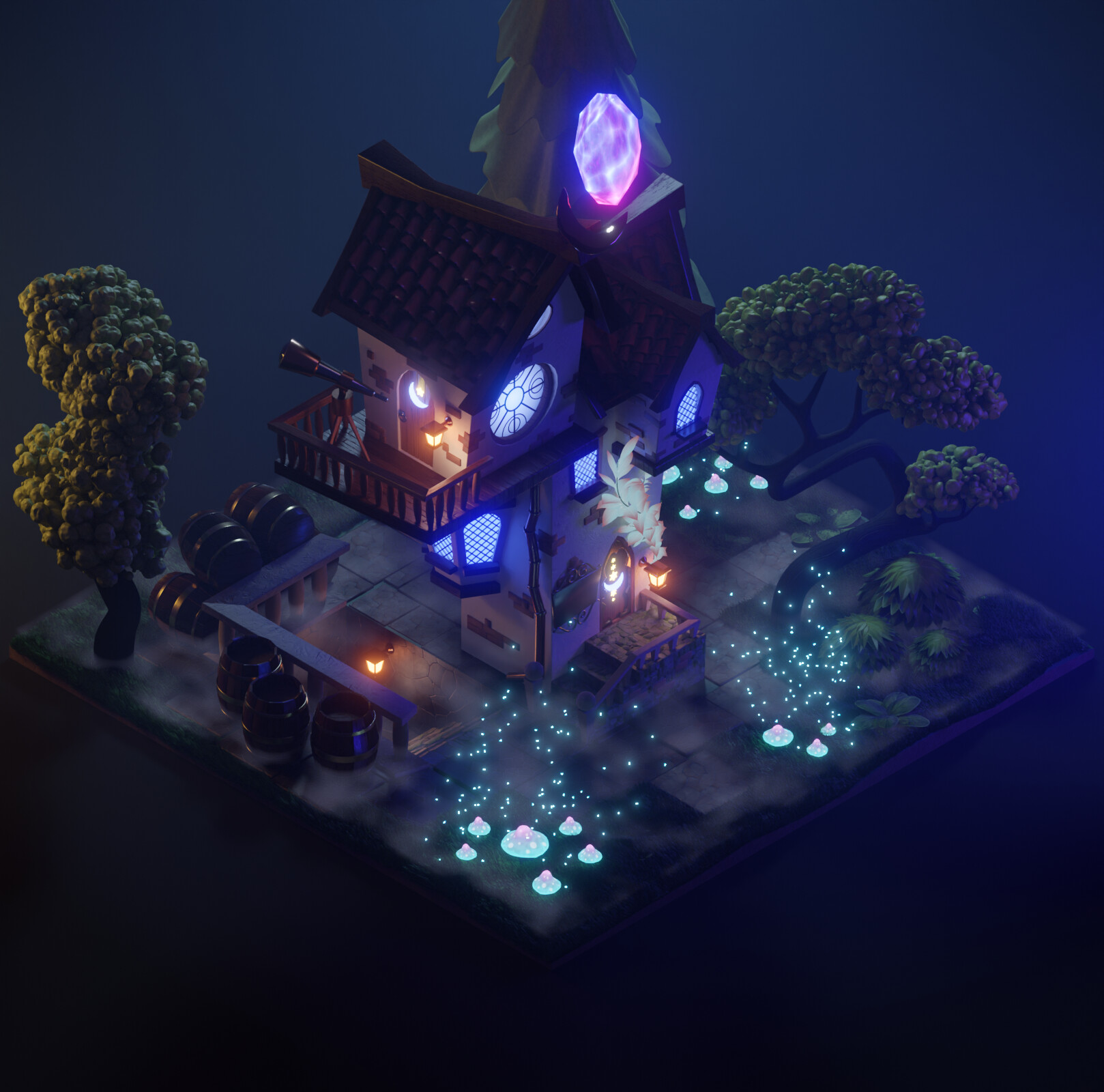 ArtStation - Mage Tower