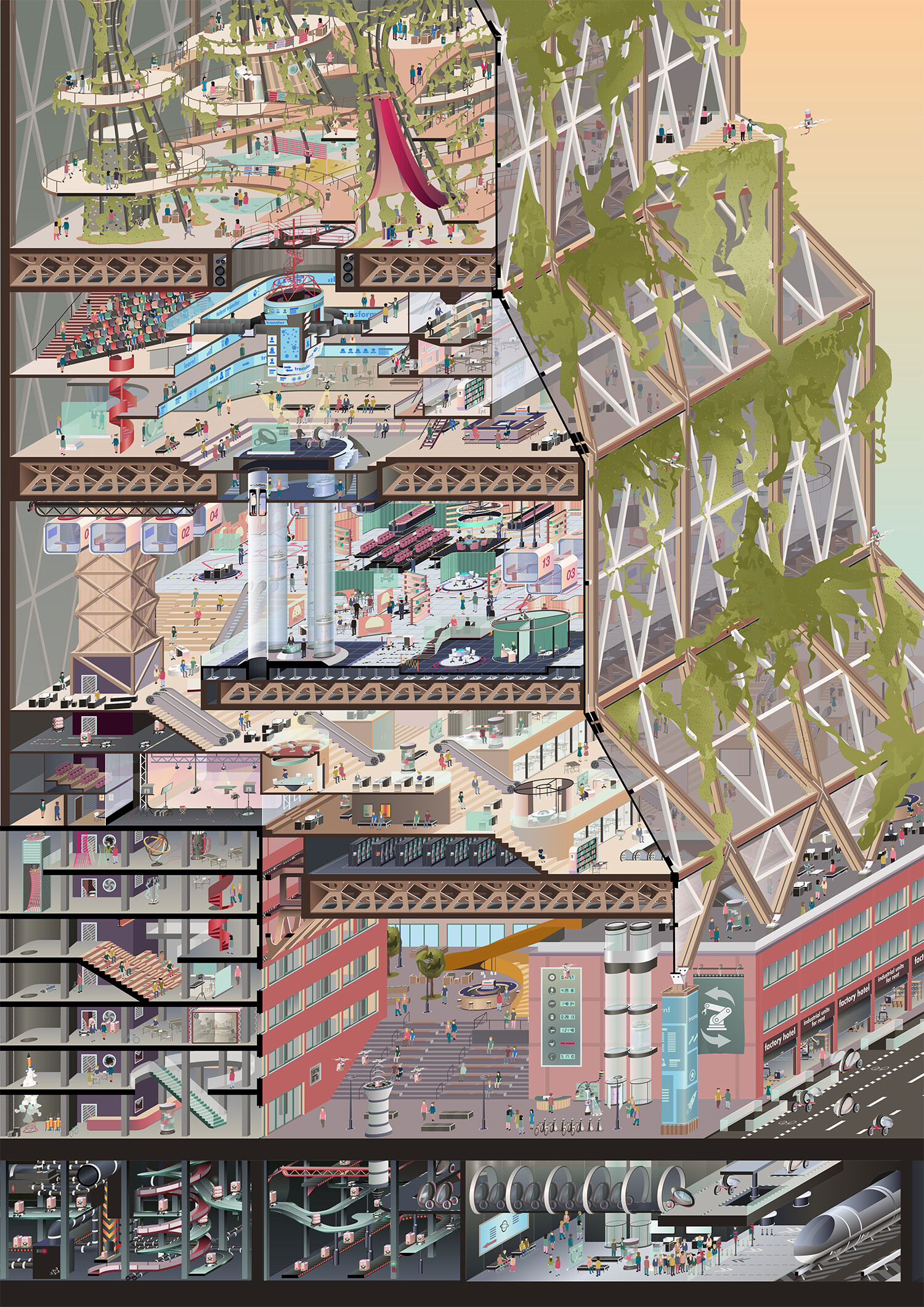 ArtStation - Vitra Workpanorama Map