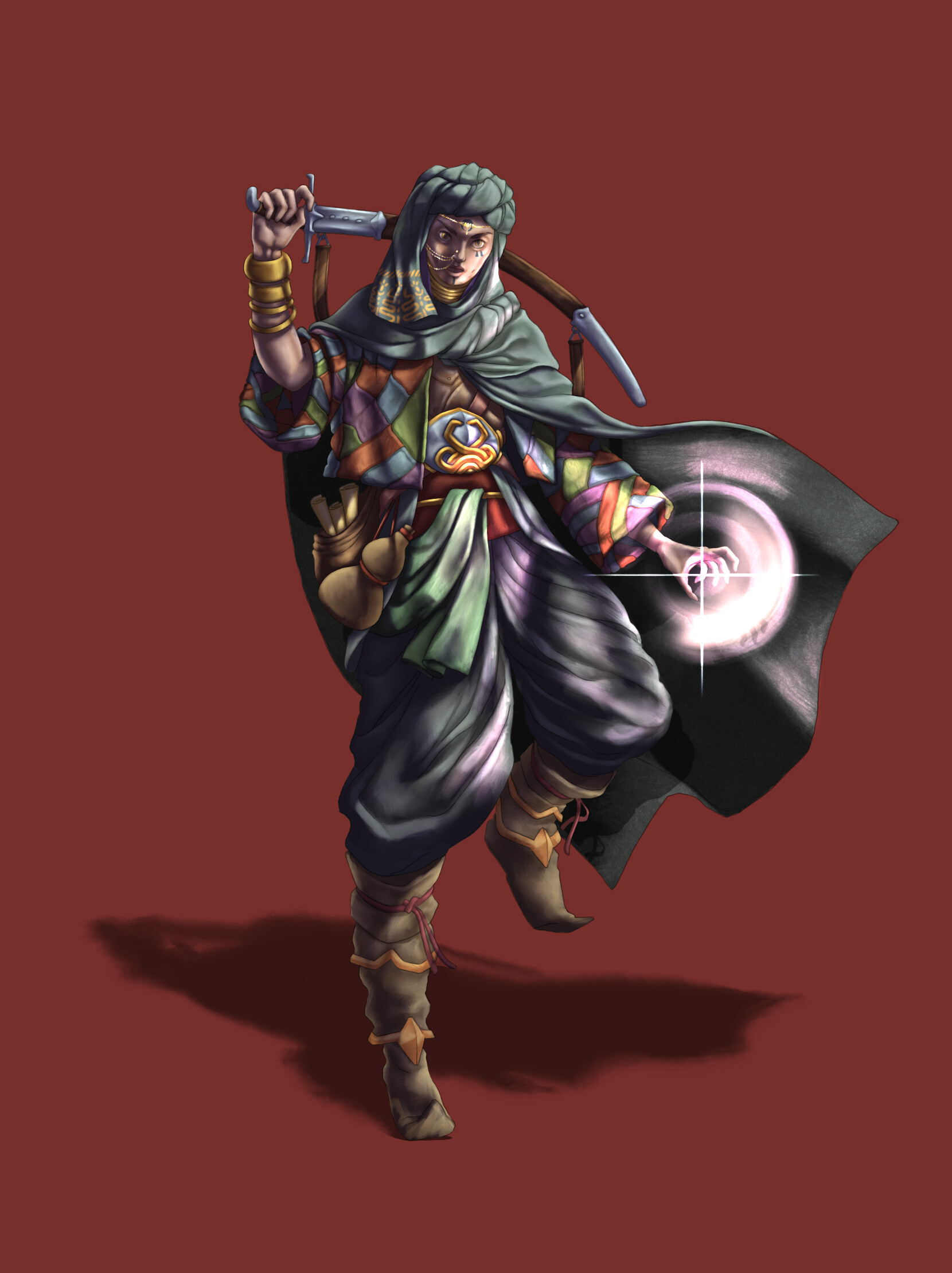 ArtStation - Kasha - Warlock / Paladin