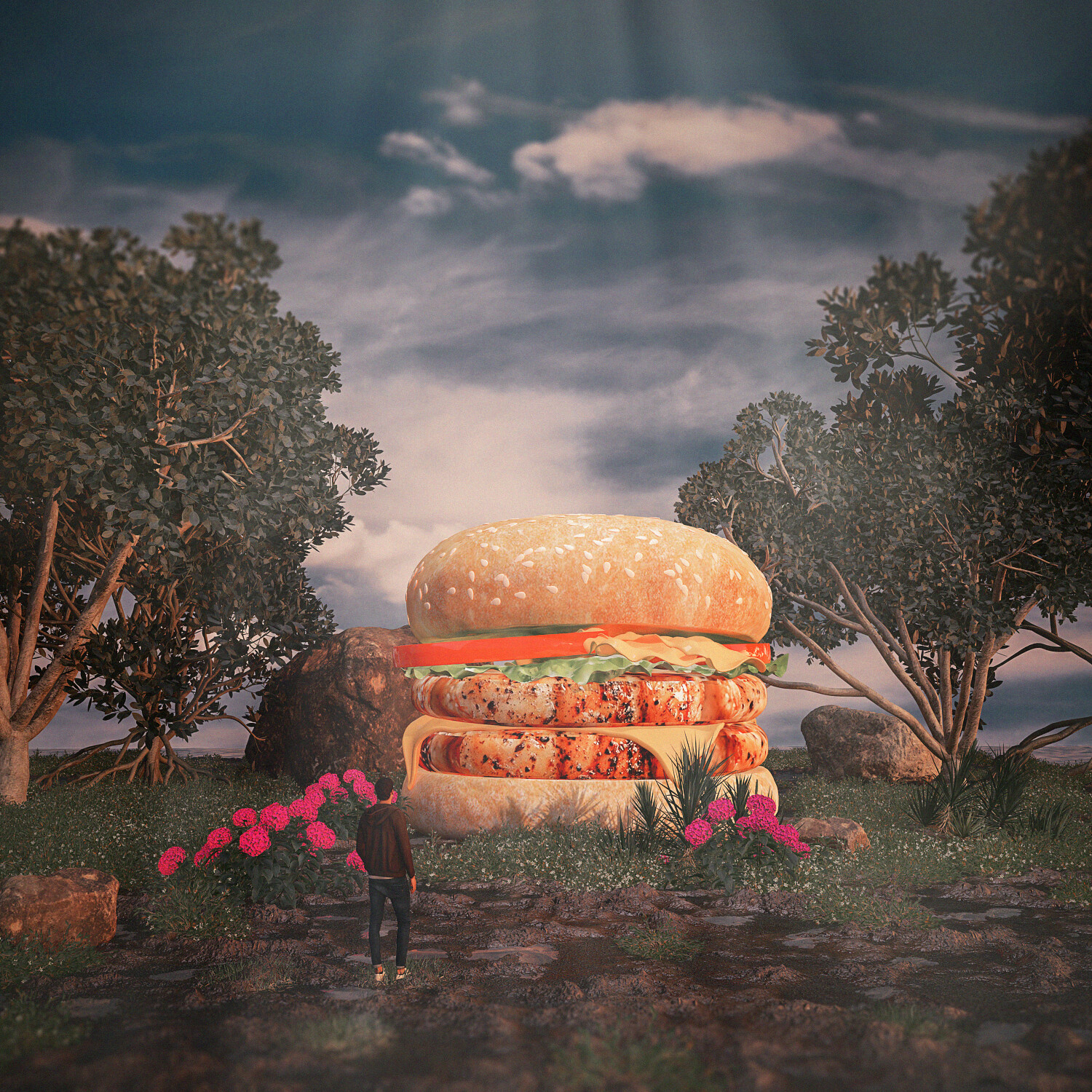 ArtStation - Giant Burger