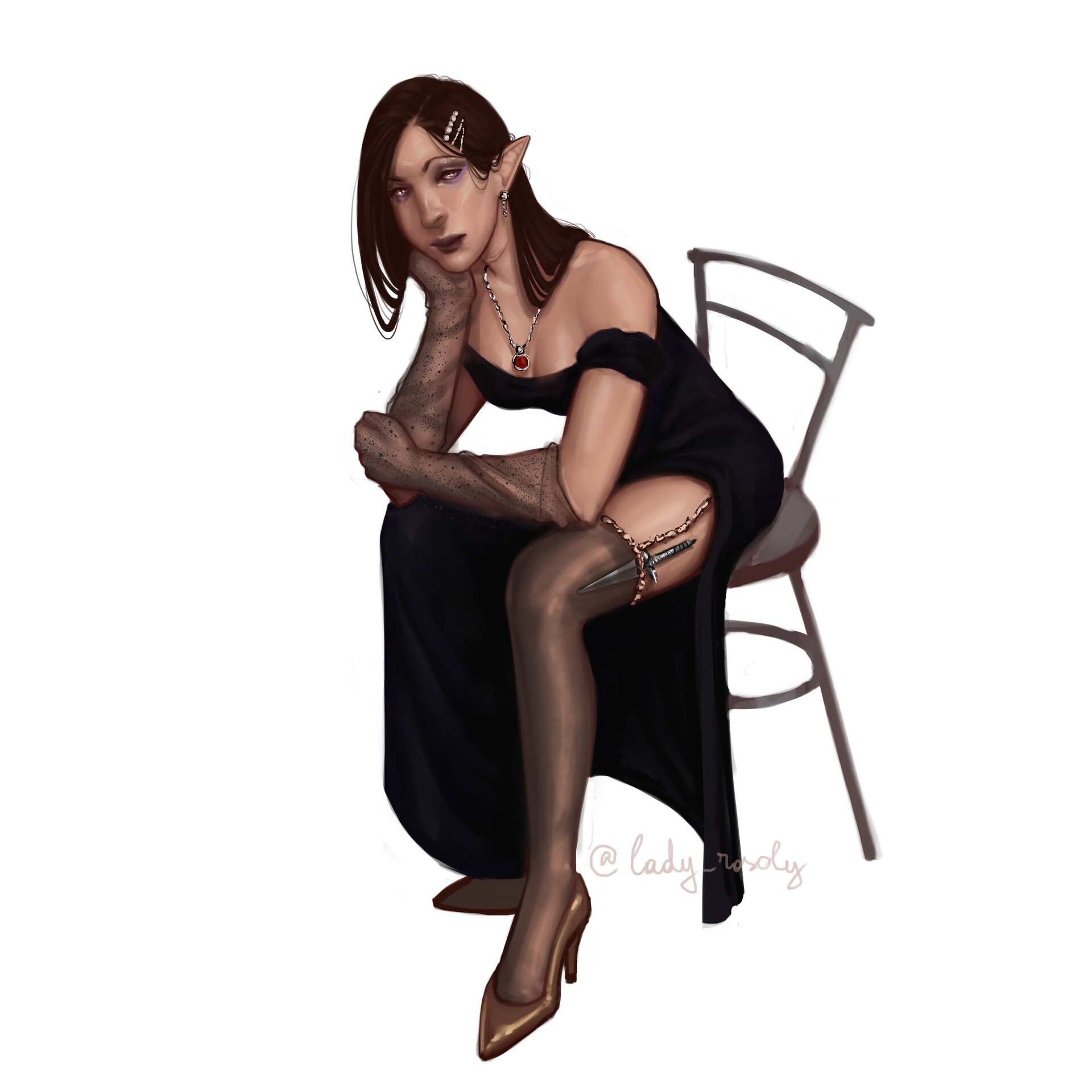 ArtStation - Noir glow up