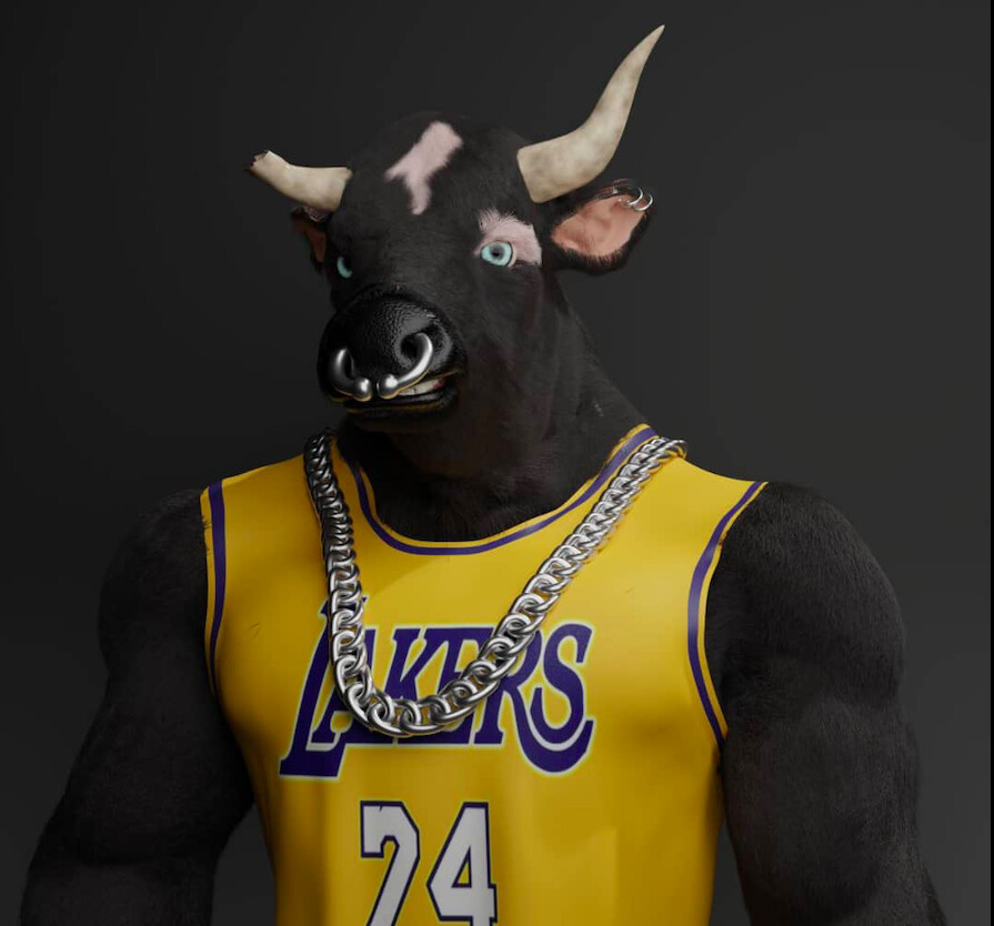 ArtStation - 3D COW NFT
