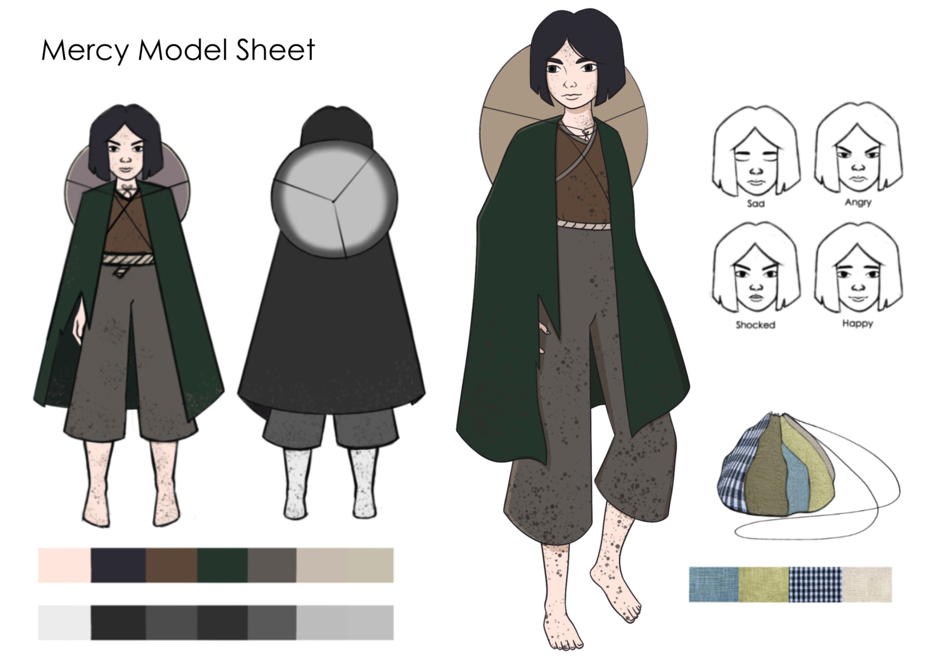 ArtStation - Mercy Project - Character Boards