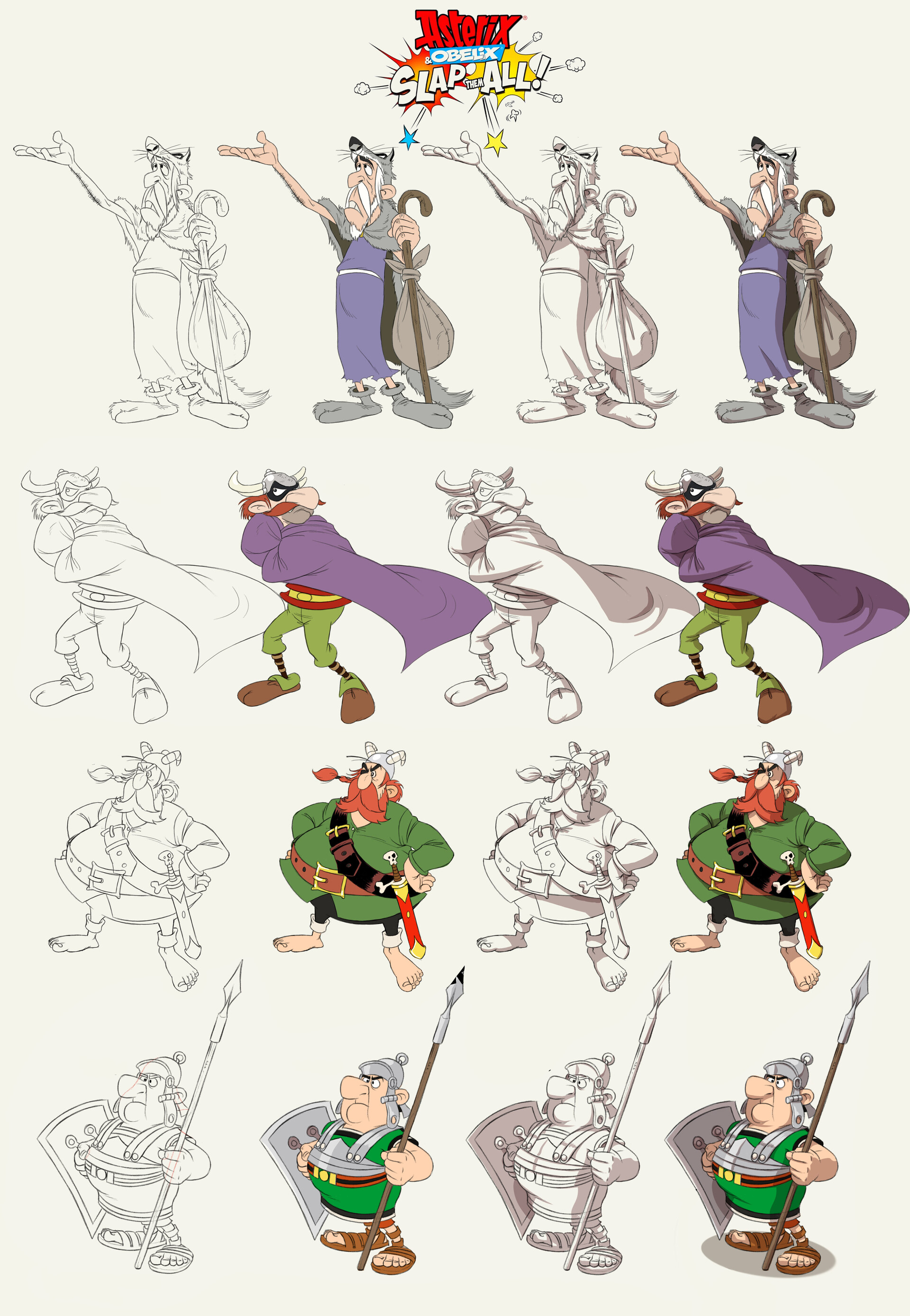 Asterix All Characters