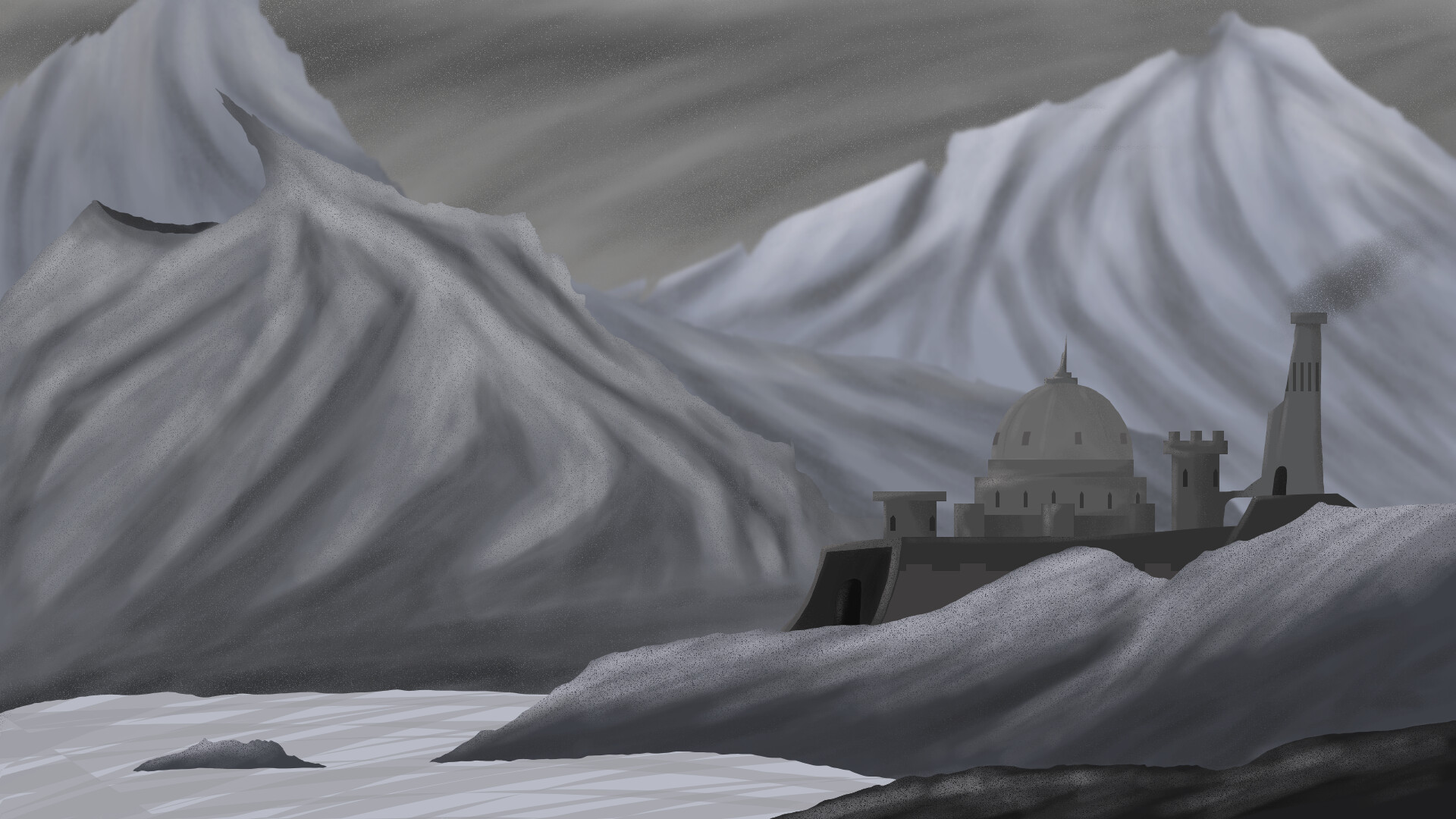 ArtStation - Snow Temple