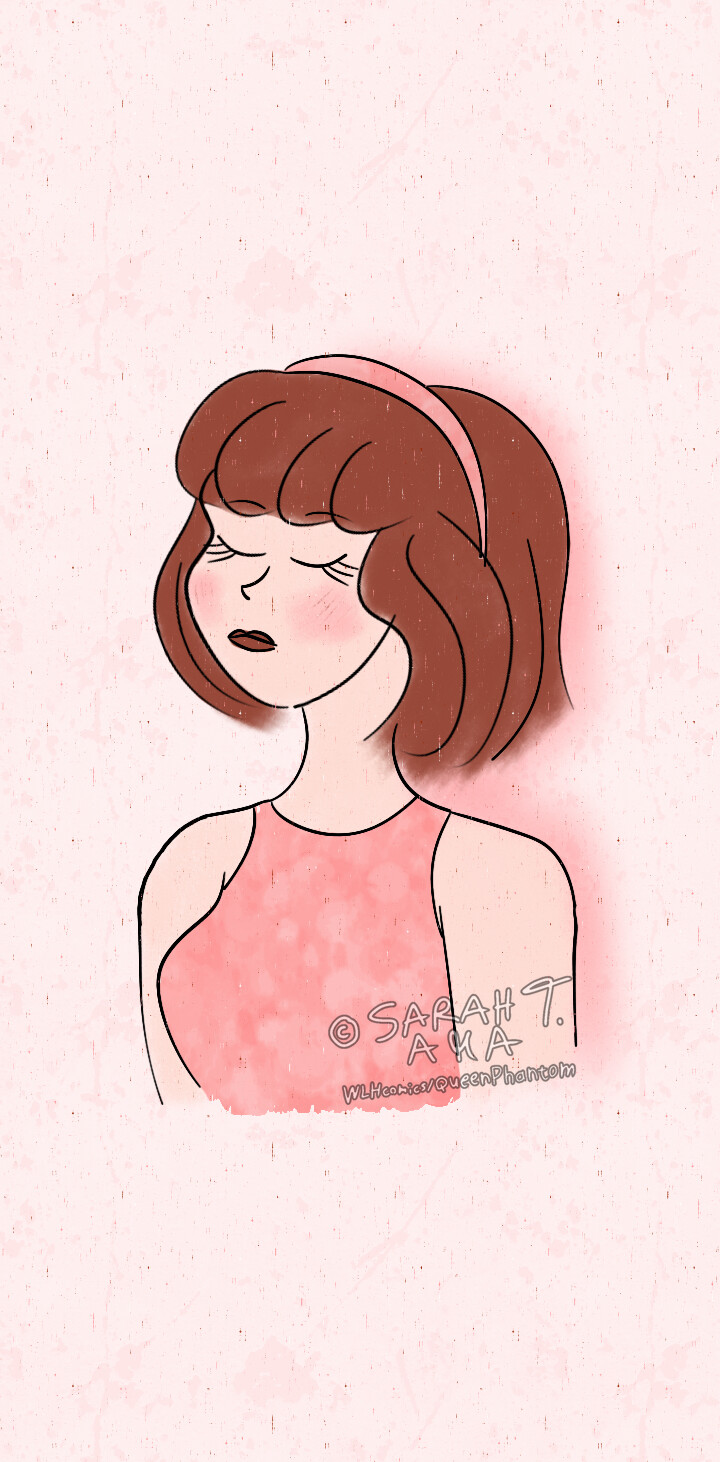 ArtStation - Vintage Pink Mini Illustration