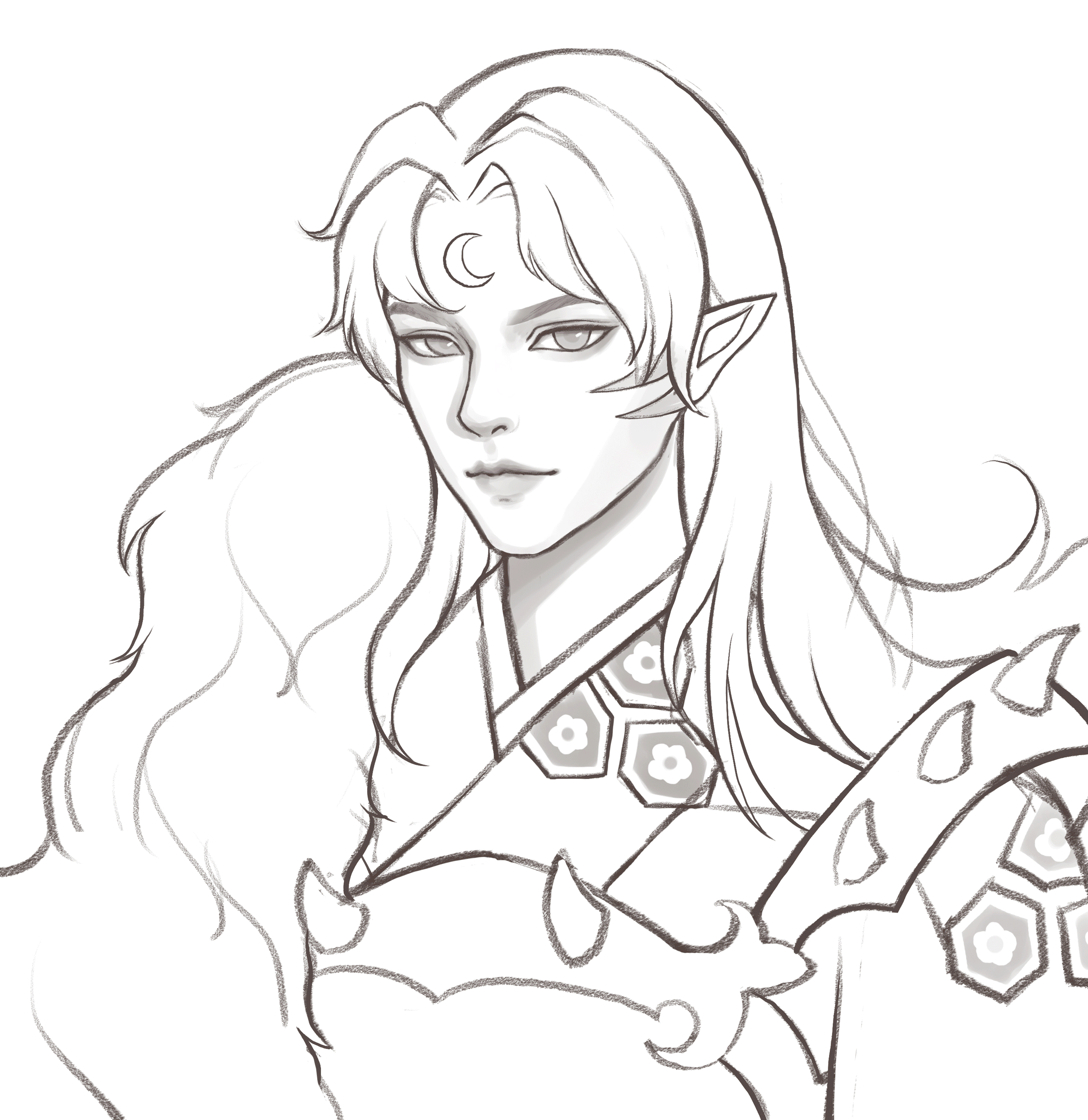 sesshomaru coloring pages