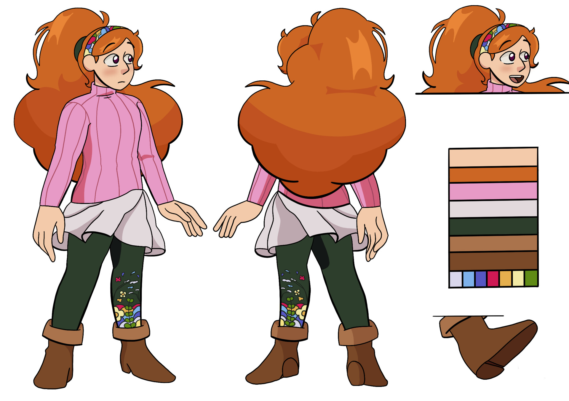 ArtStation - Original Character Model Sheet 2- Feb 2022