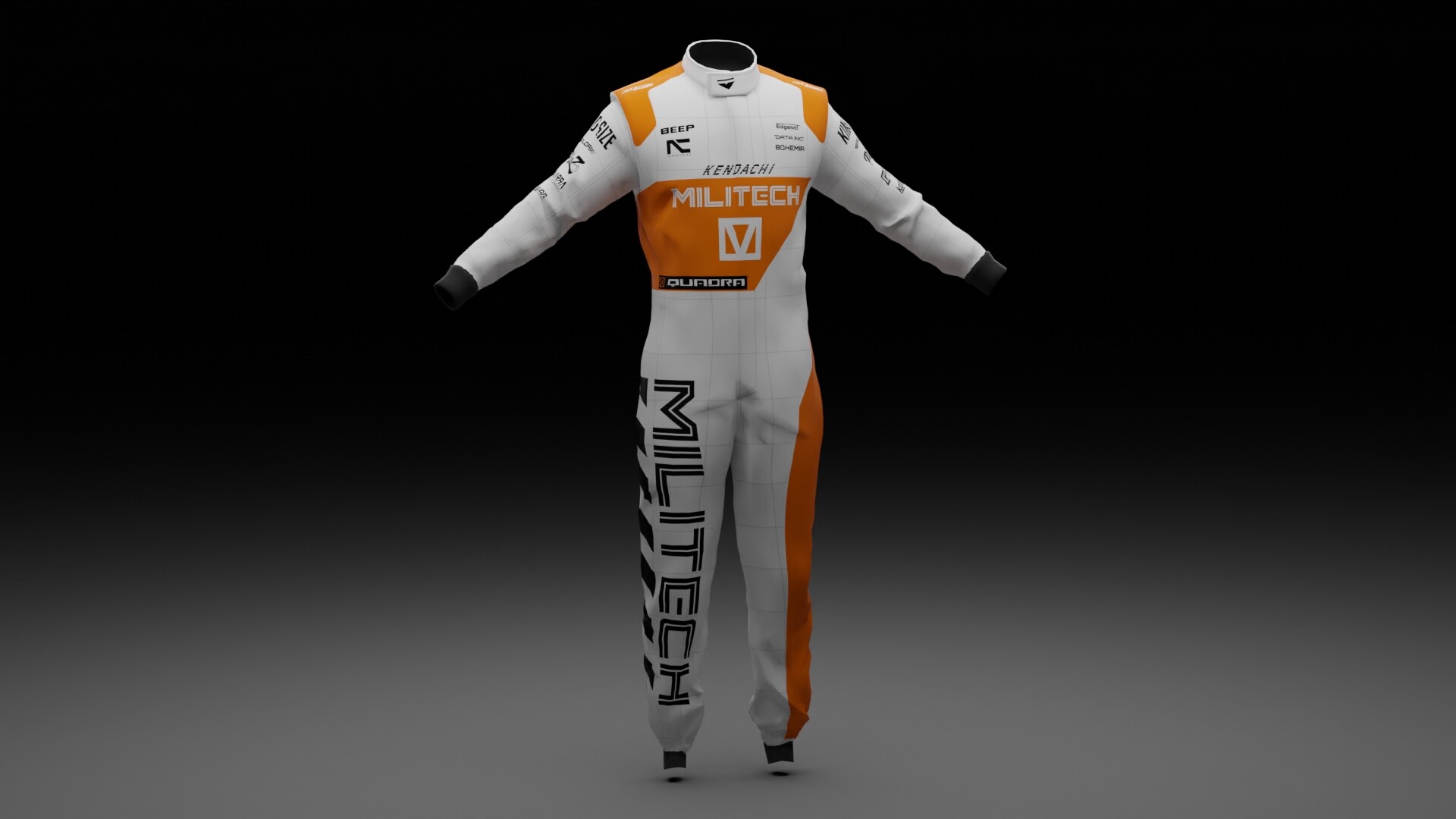 ArtStation - Cyberpunk 2077 Militech Driver suit