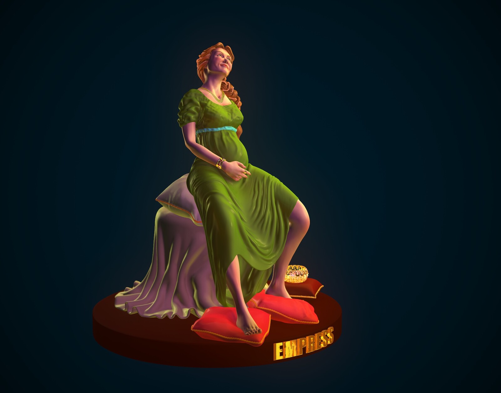 Victoria Kabanova - EMPRESS 3D model