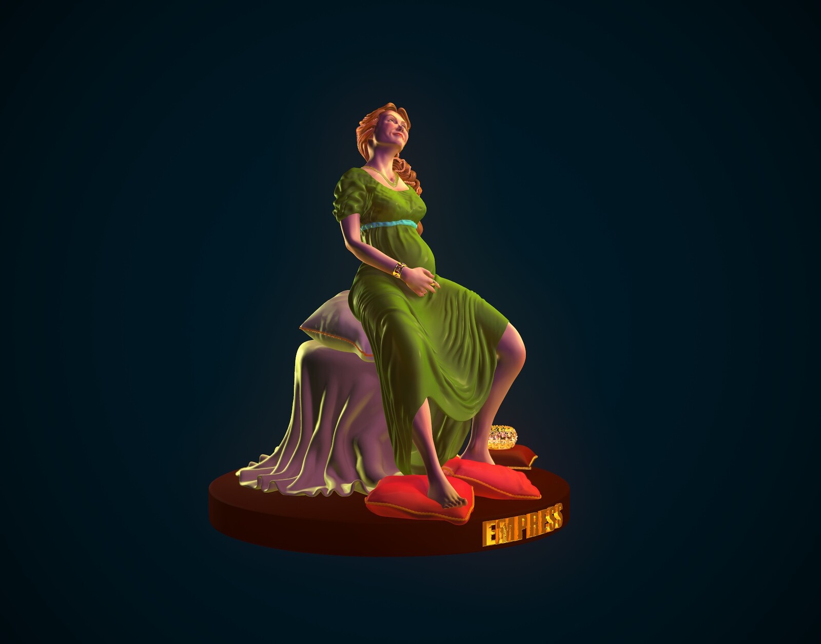 Victoria Kabanova - EMPRESS 3D model