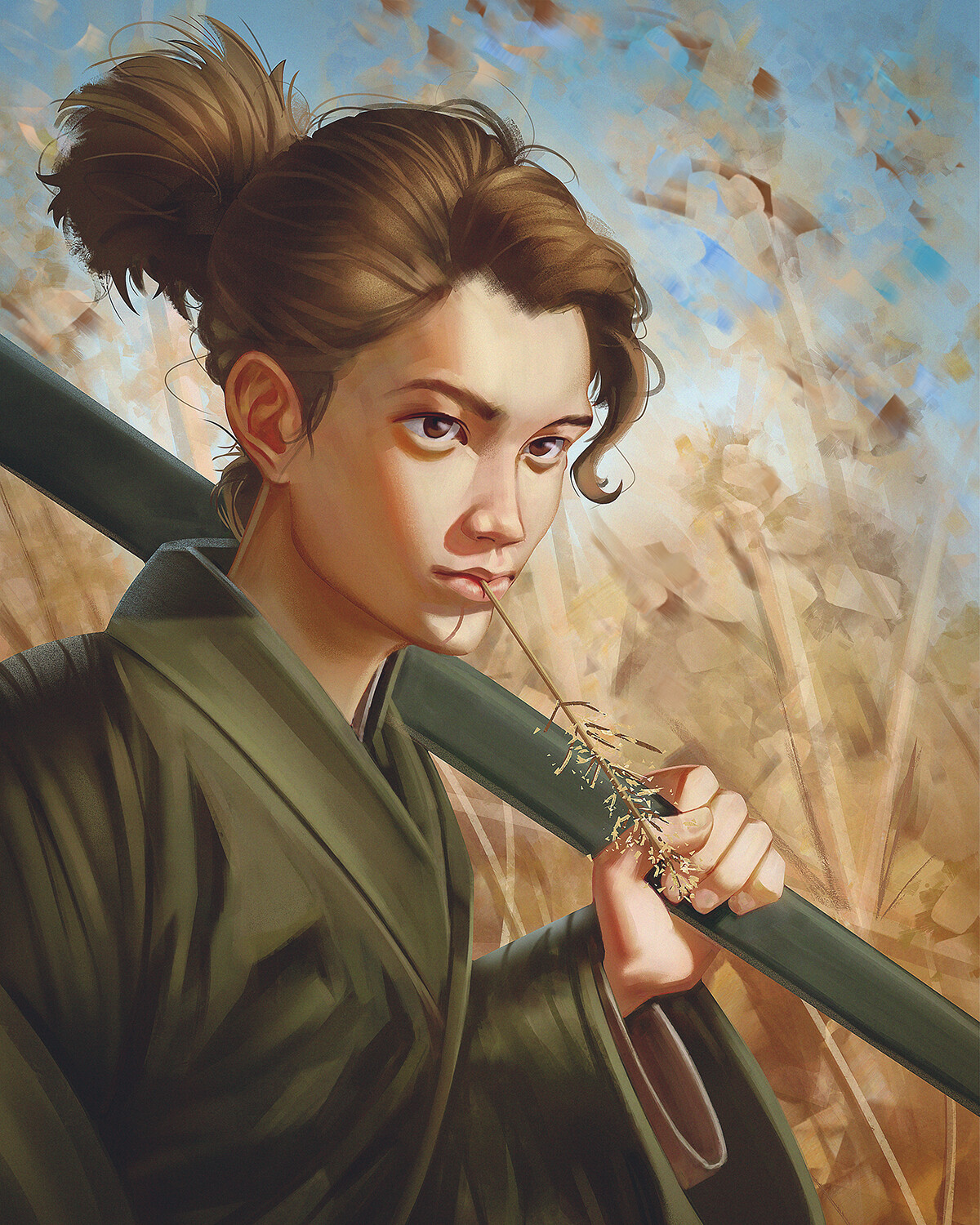 ArtStation - Samurai Man