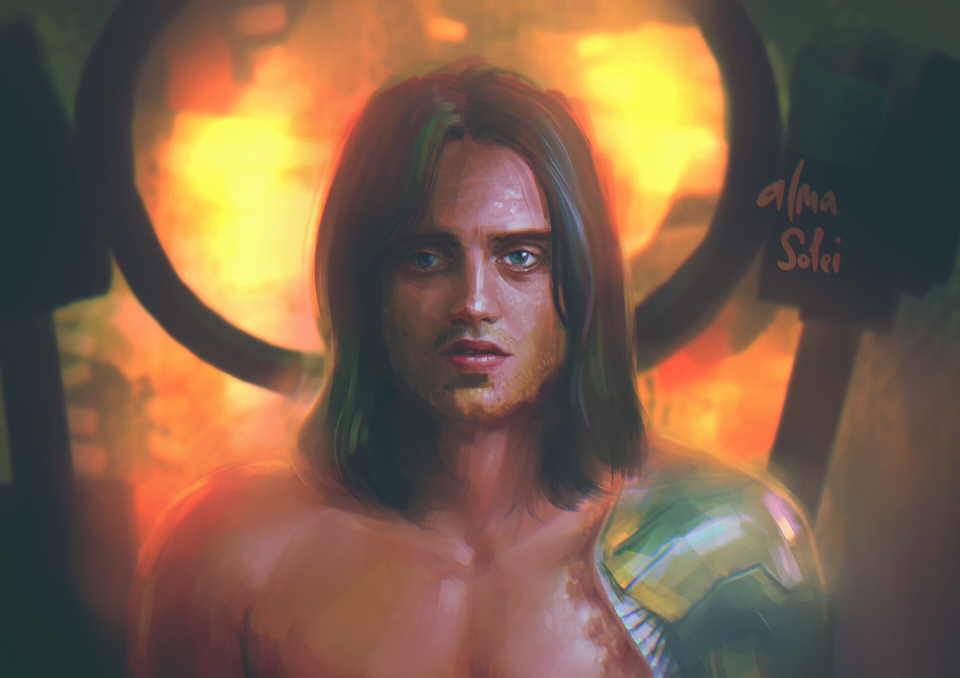 ArtStation - Winter Soldier: Martyr