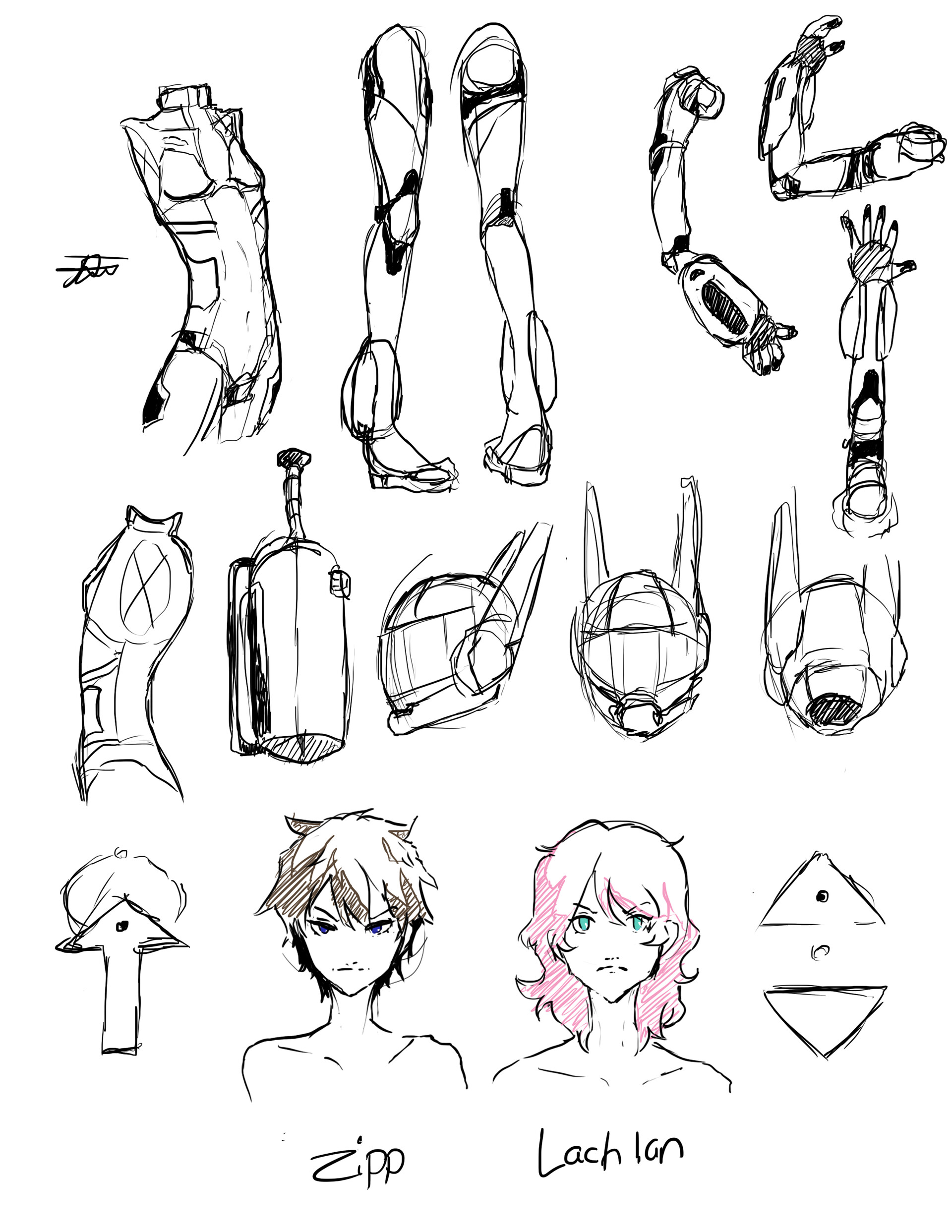 ArtStation - some character design