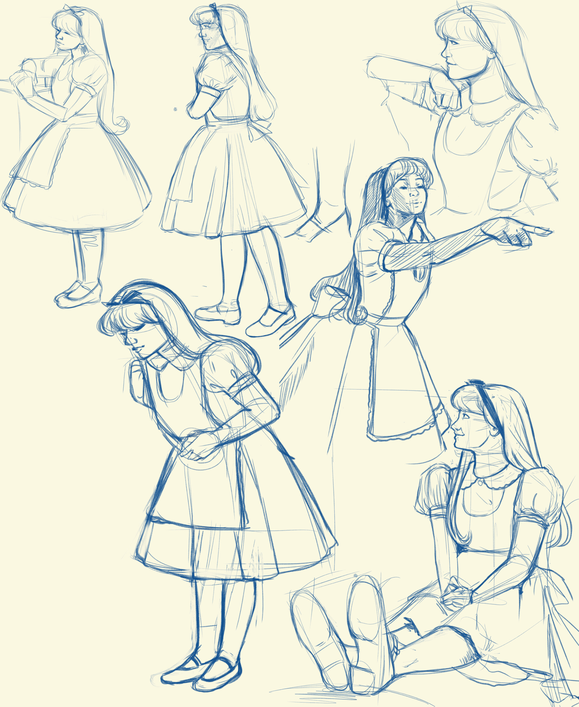 ArtStation - Disney Anatomy Studies