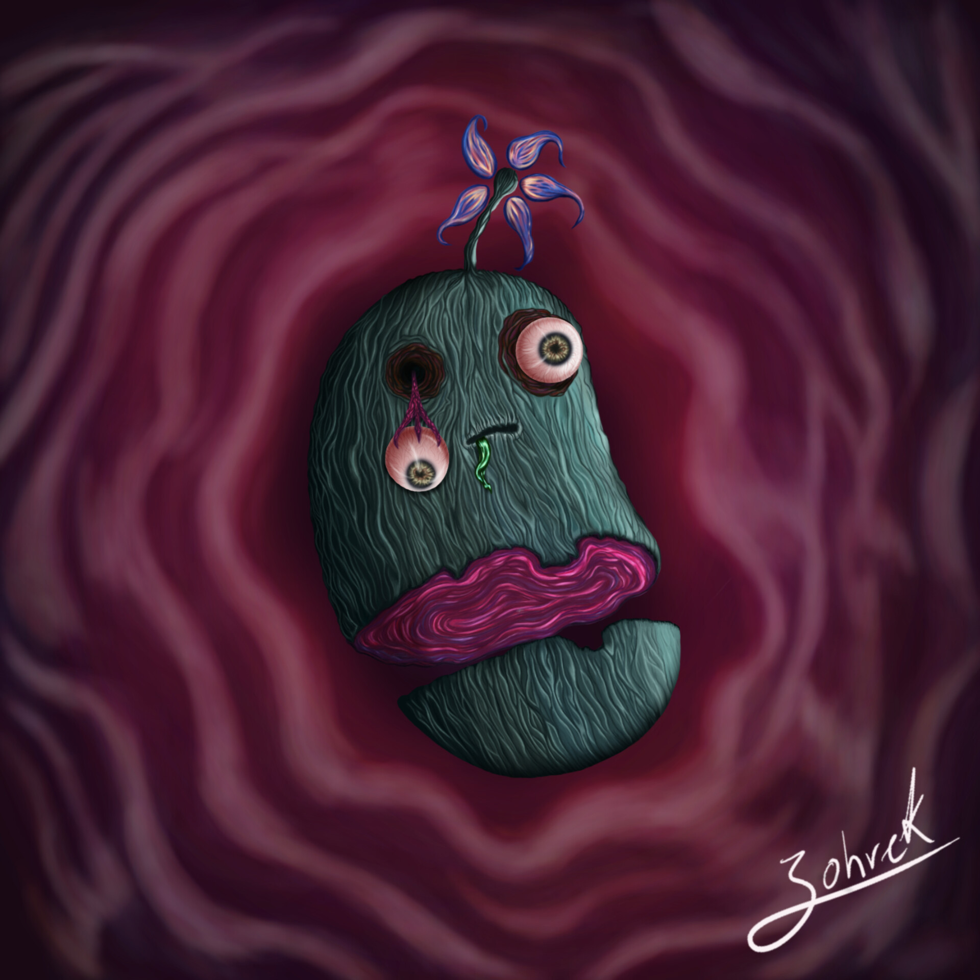 ArtStation - • Zombie Potato
