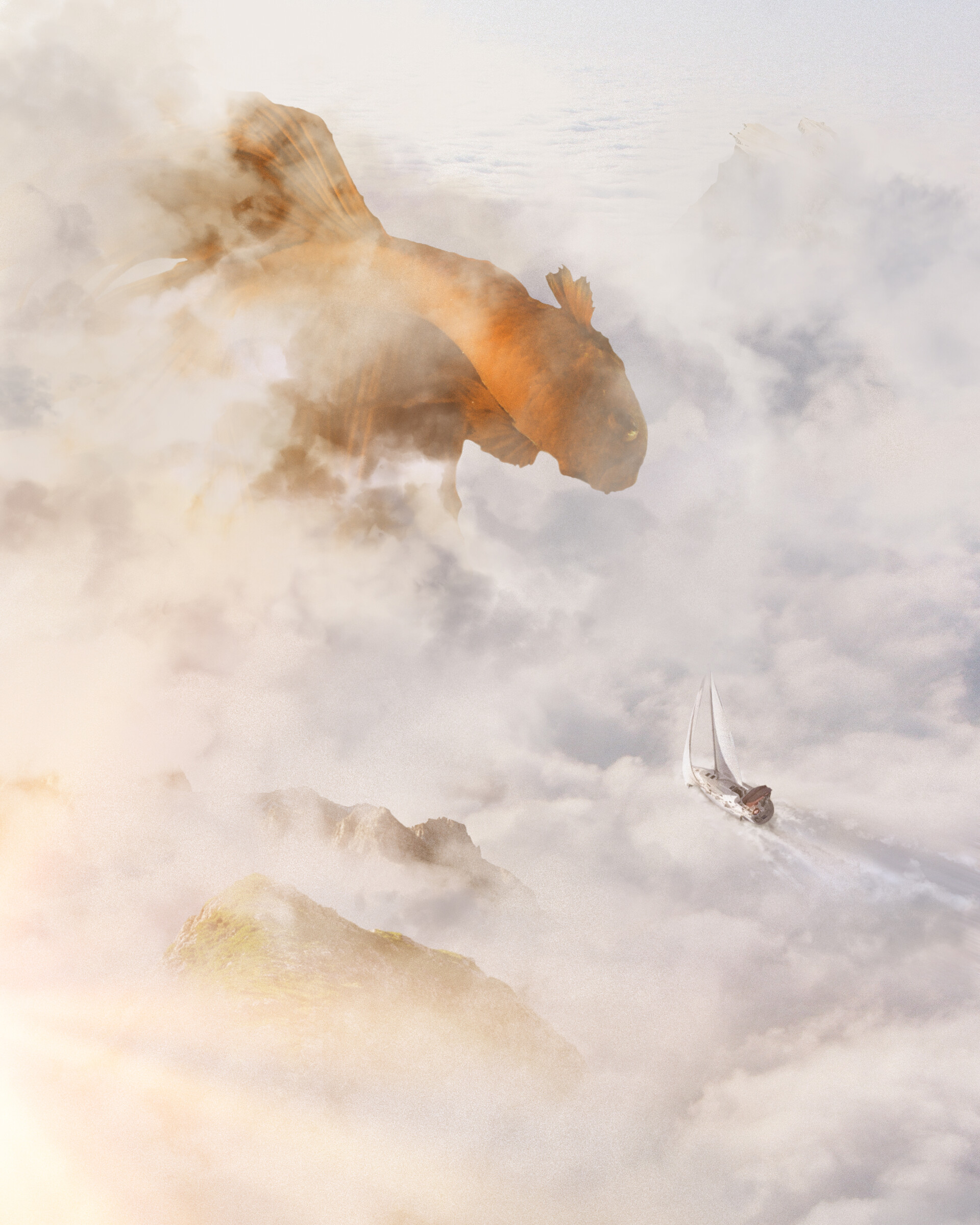 Cloudfish By Denzell Bocabel : r/ImaginaryGiants