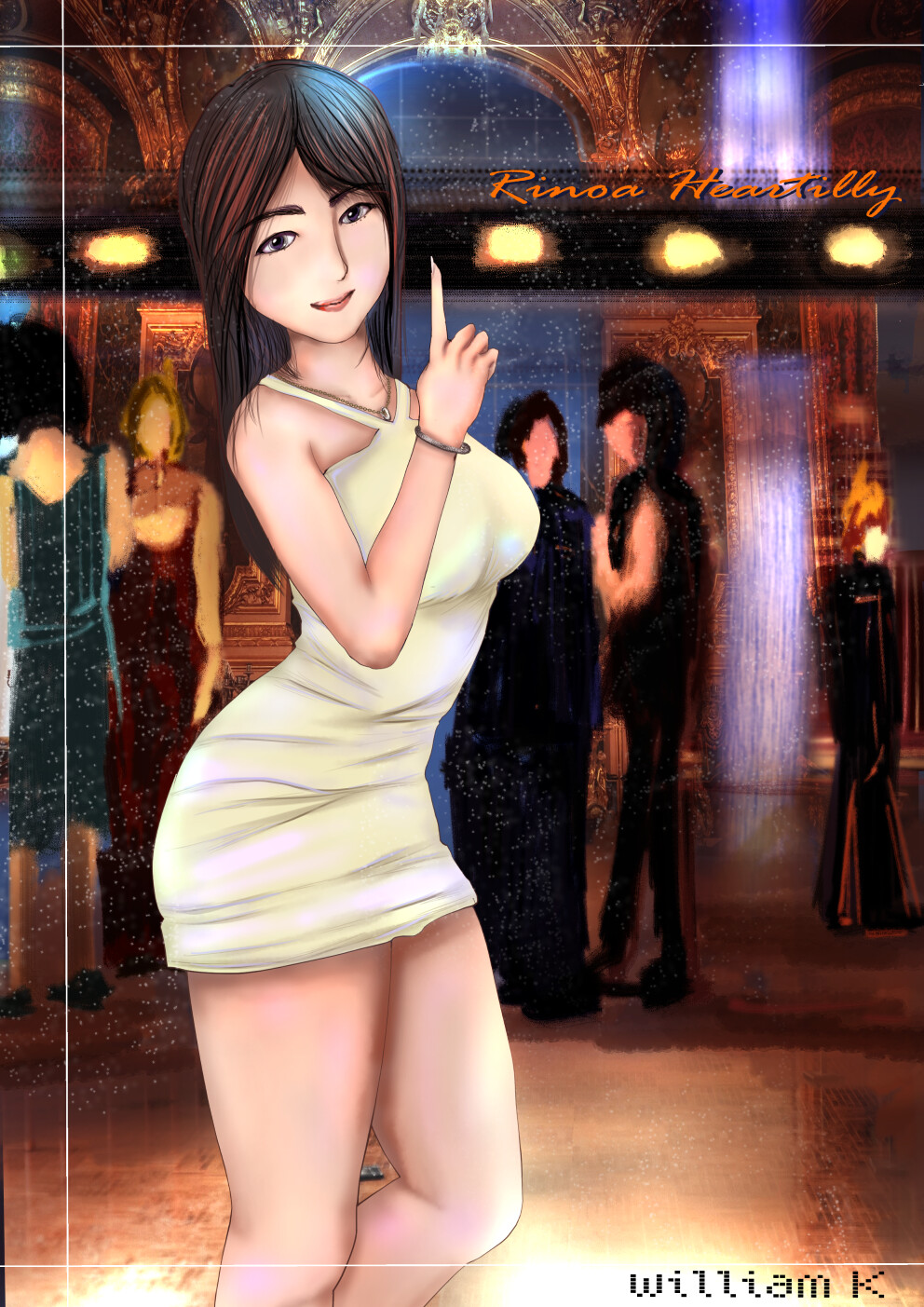 ArtStation - final fantasy 8 - rinoa heartilly - one dance