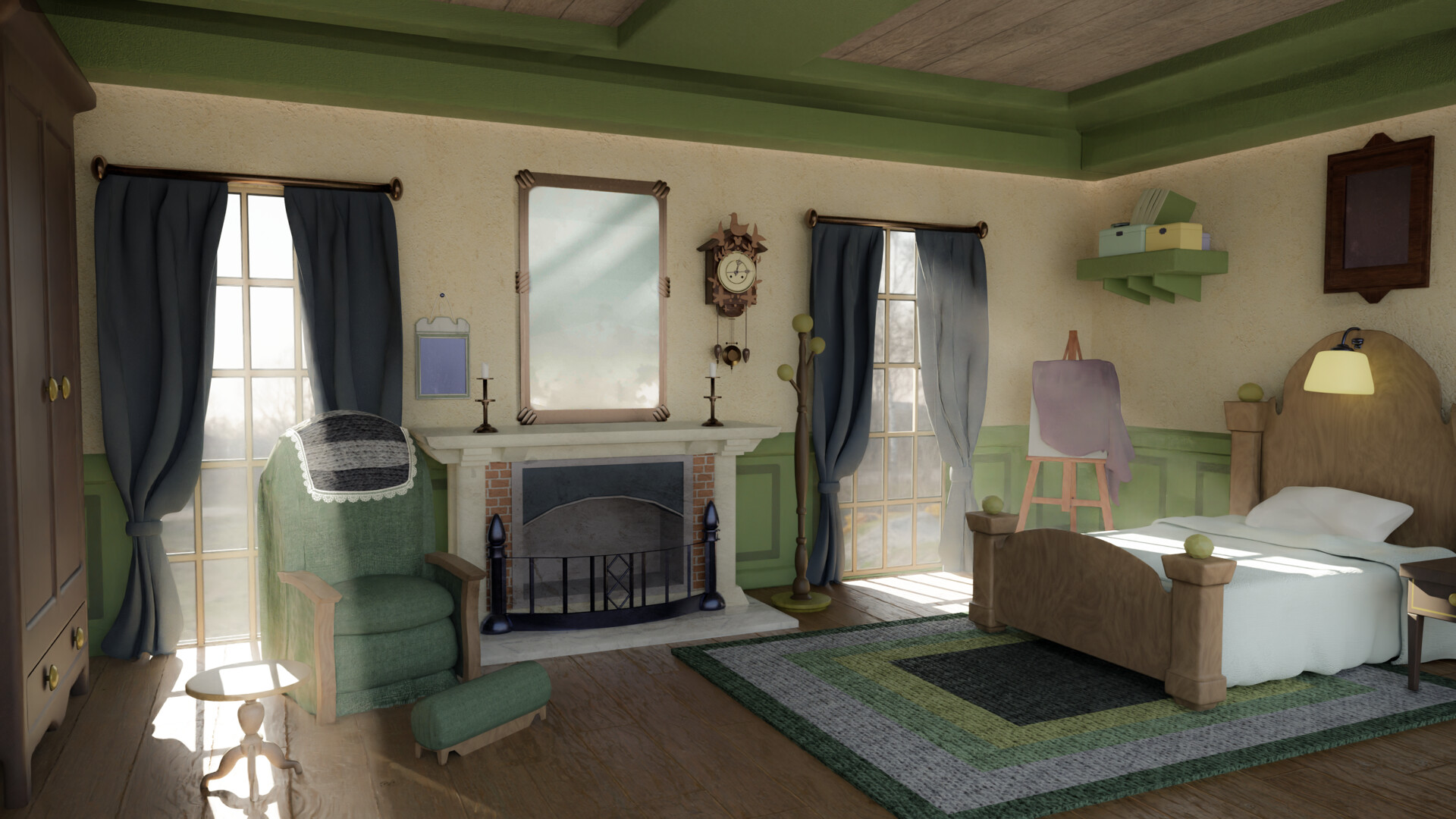 ArtStation - Yuu dorm