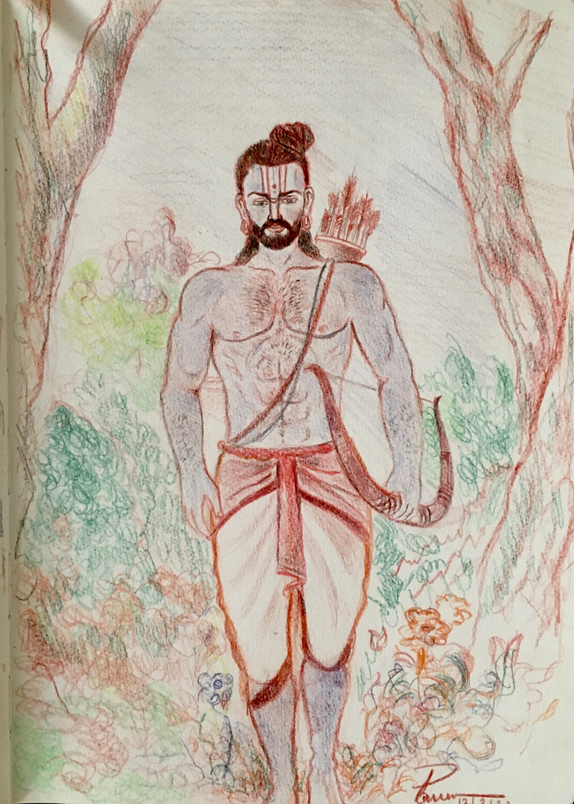 ArtStation - Lord Rama concept art