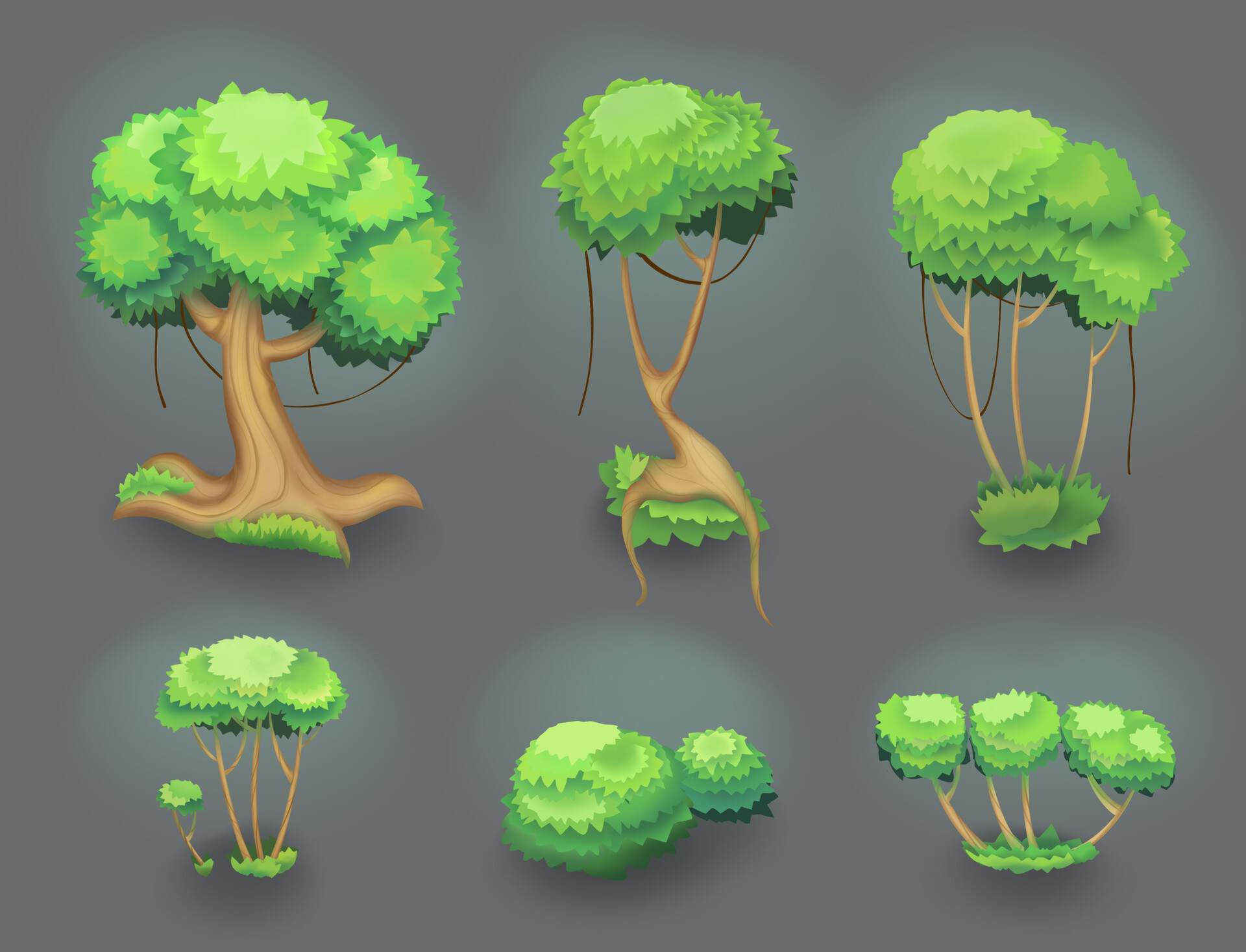 ArtStation - Casual tress