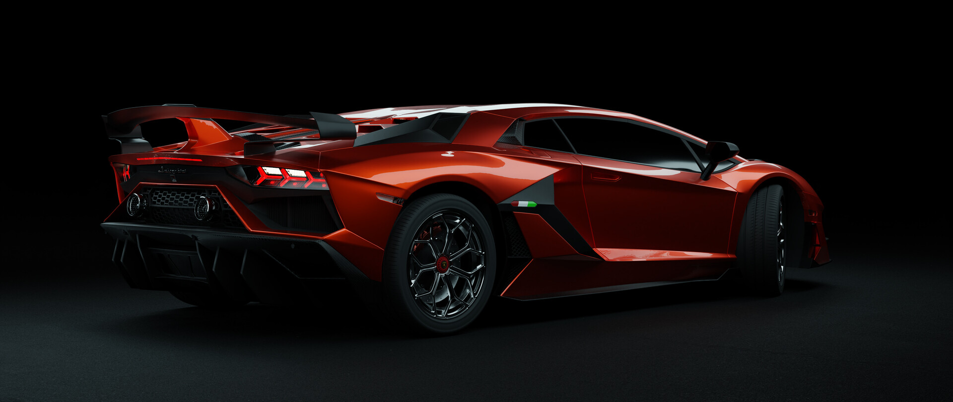 Lamborghini Aventador SVJ car animation by Igor Sholopov — ProUser.Me