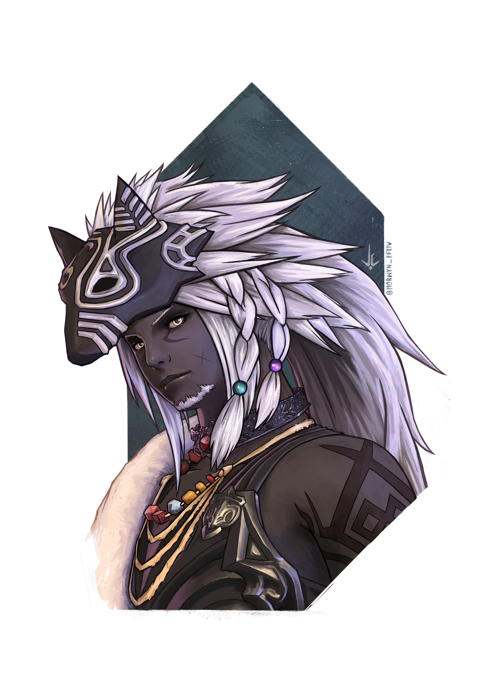 ArtStation - Final Fantasy XIV, Commission Mydr