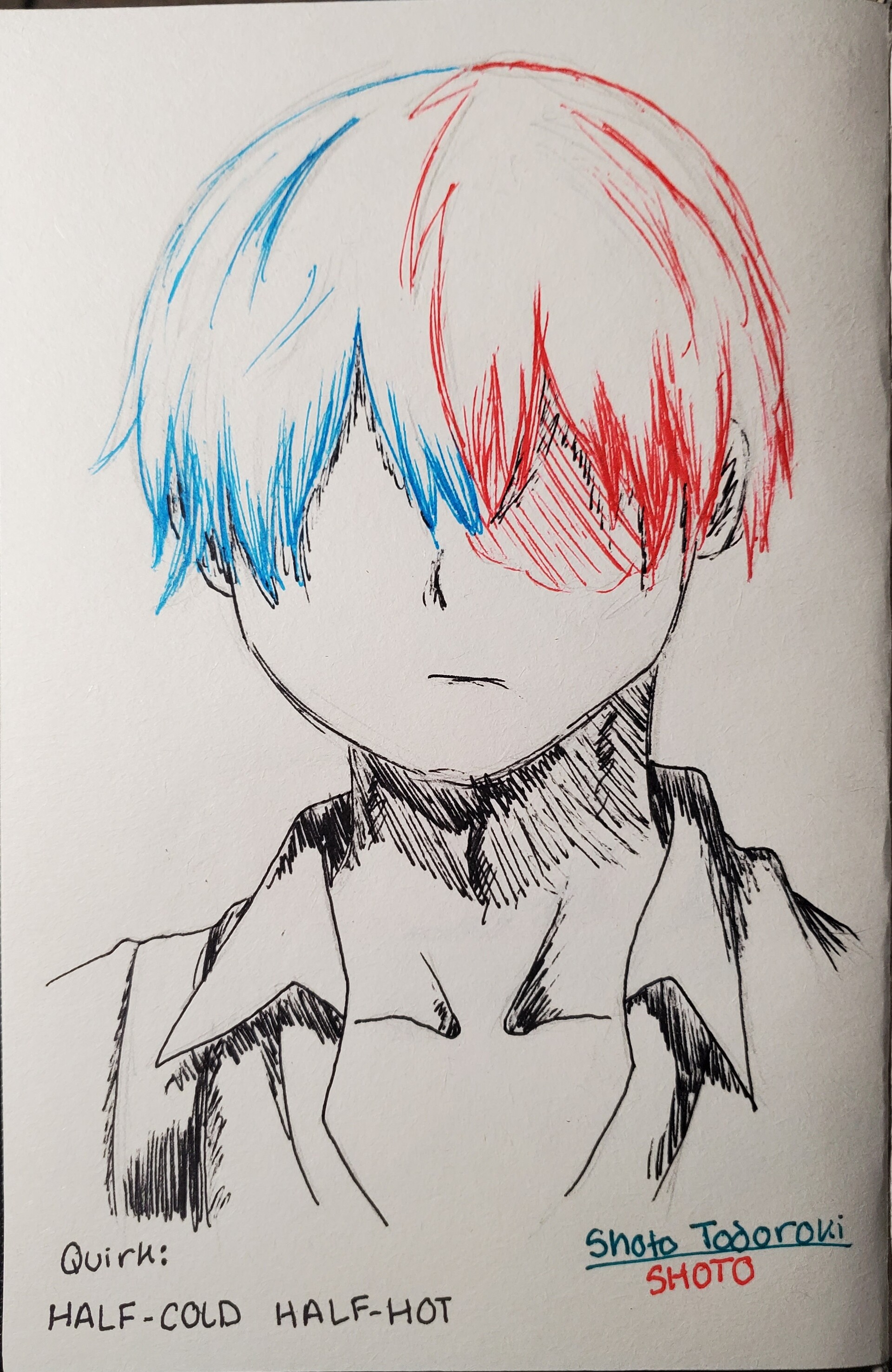 ArtStation - Shoto Todoroki