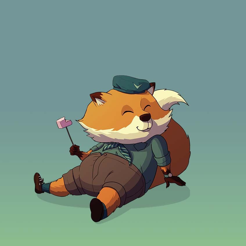 ArtStation - Fox adventurer
