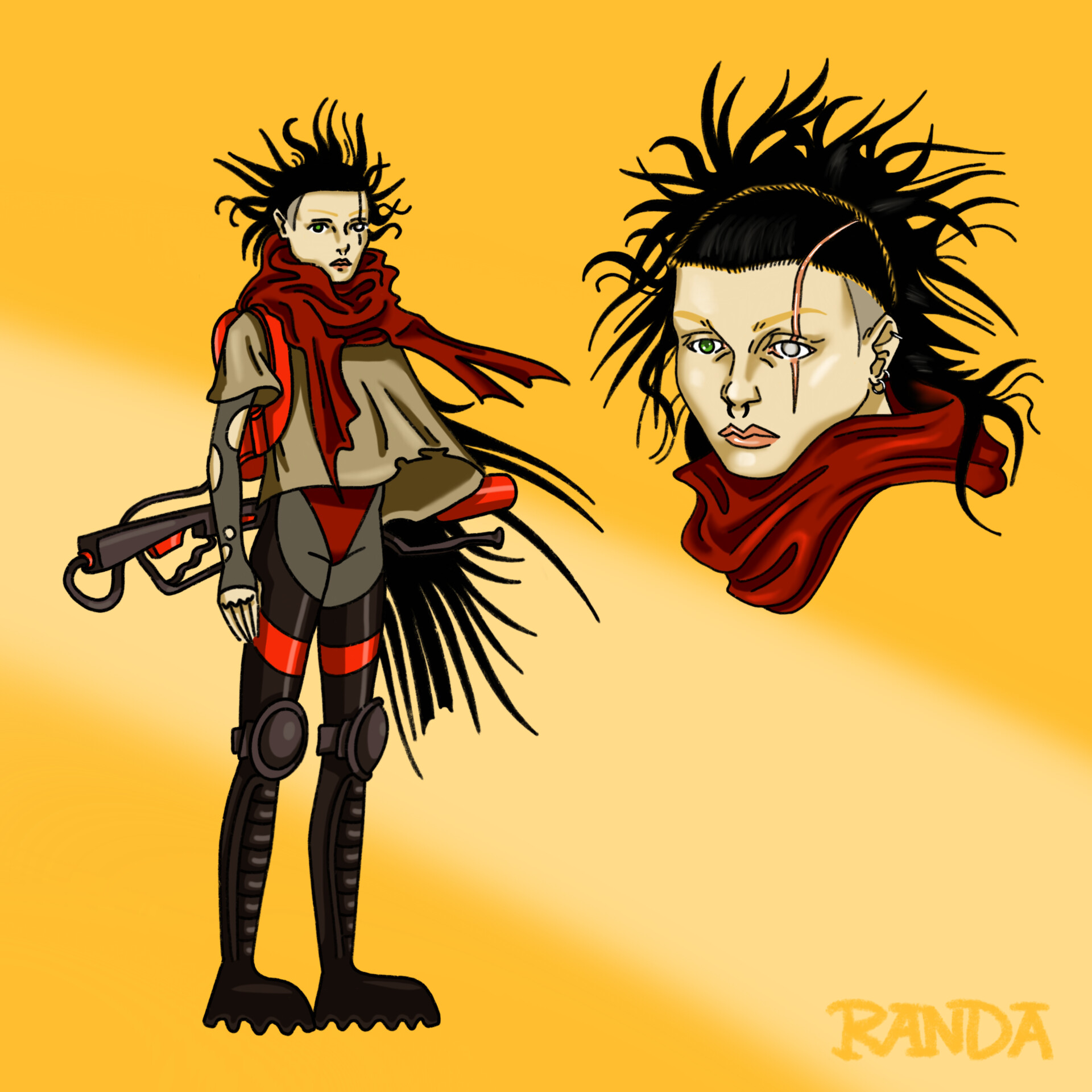 ArtStation - Apocalypse character concept