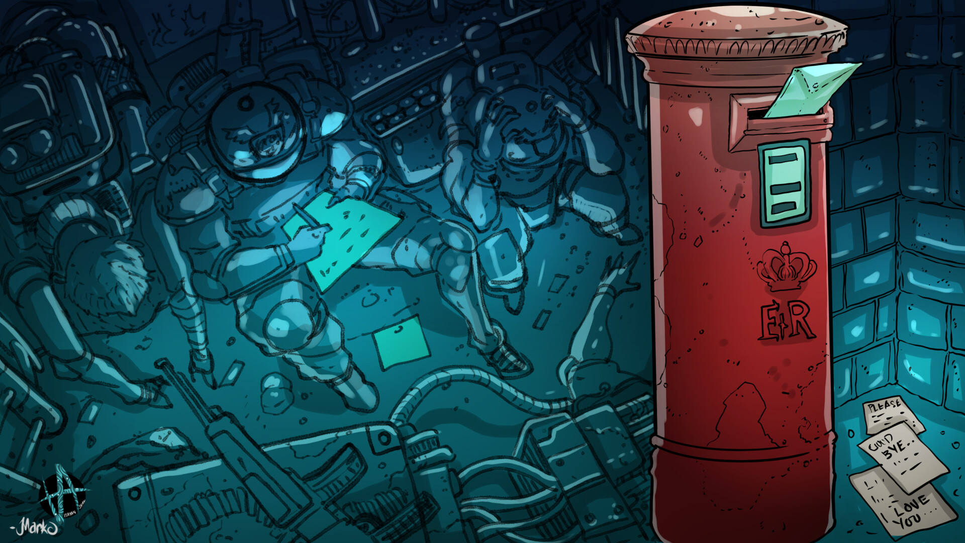 ArtStation - SCPP521 The Postbox