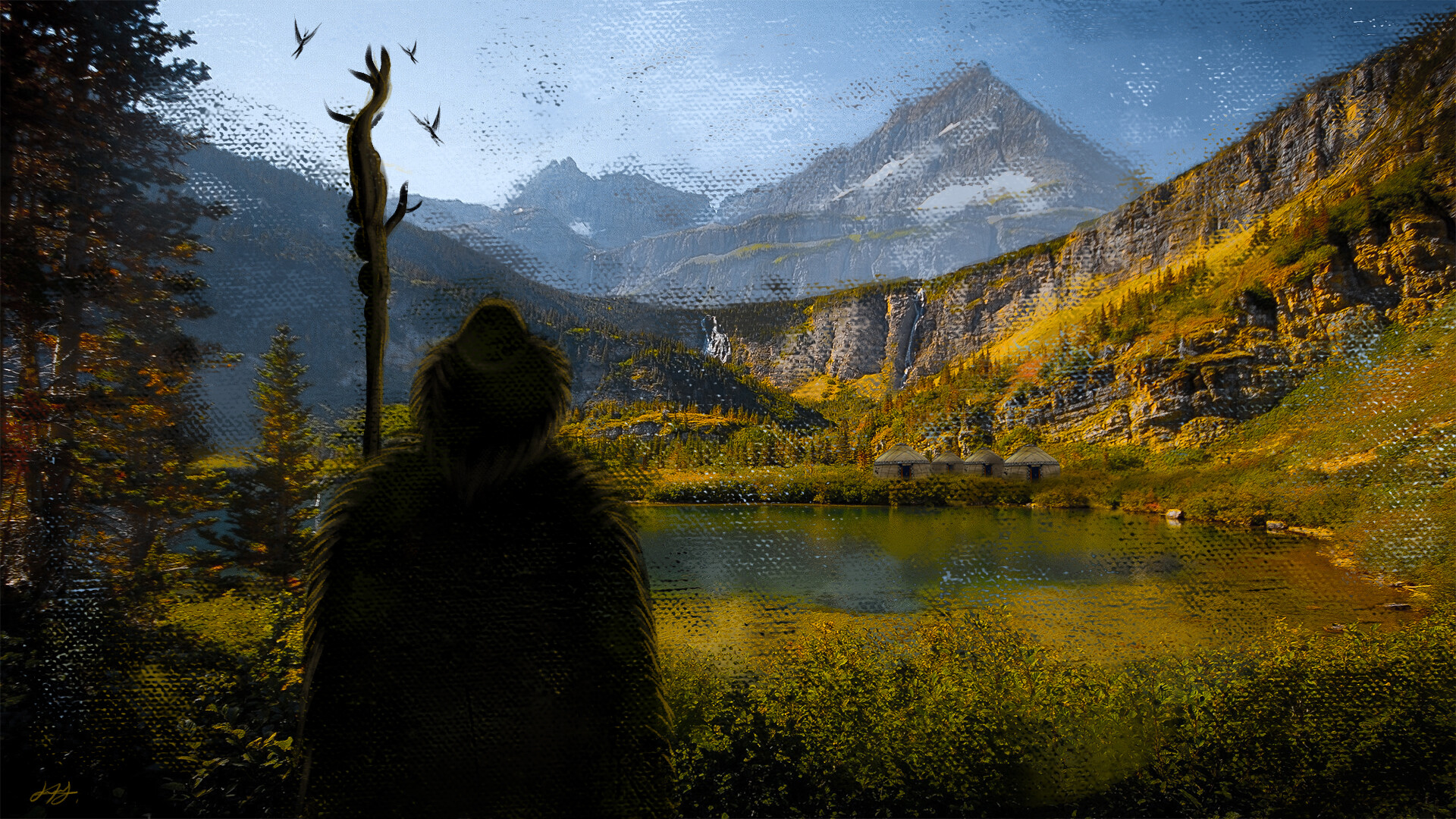 ArtStation - Dede Korkut concept art: The great wise turk