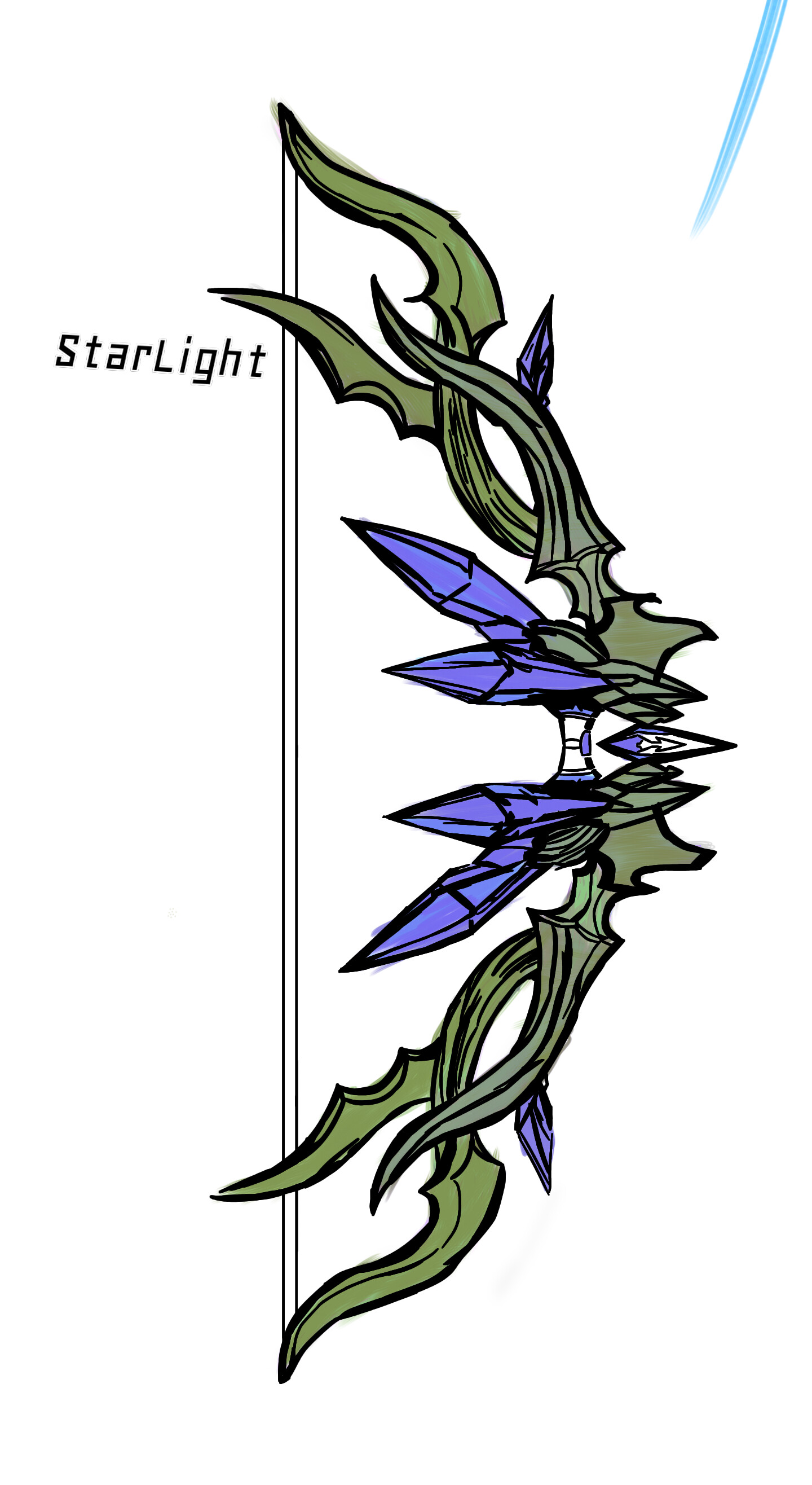 ArtStation - Starlight Longbow concept + Variant