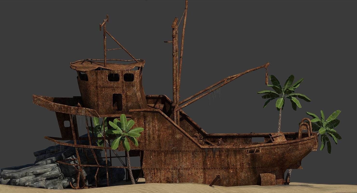 ArtStation - old ship