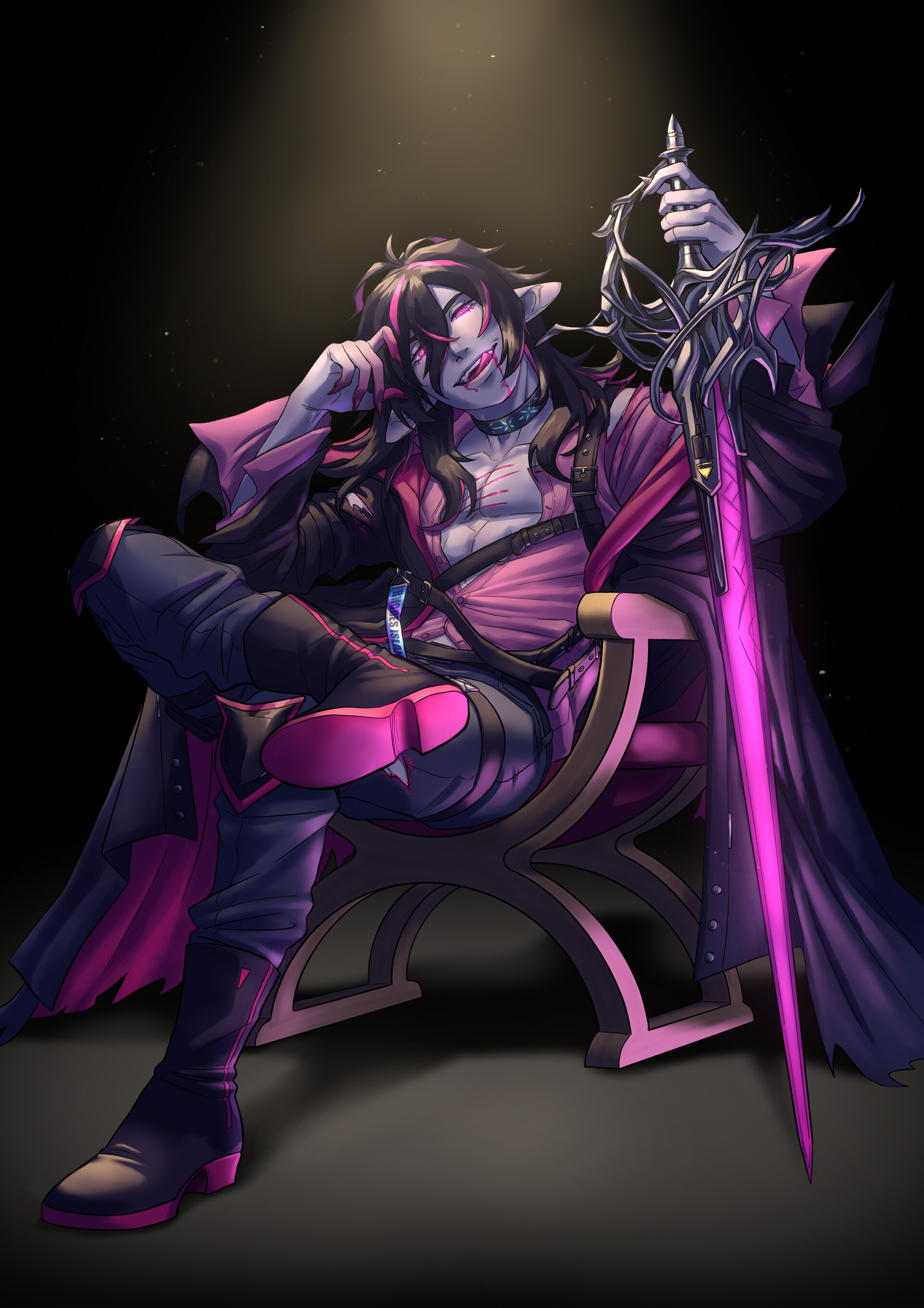 ArtStation - Midnight - Character Painting Assignment