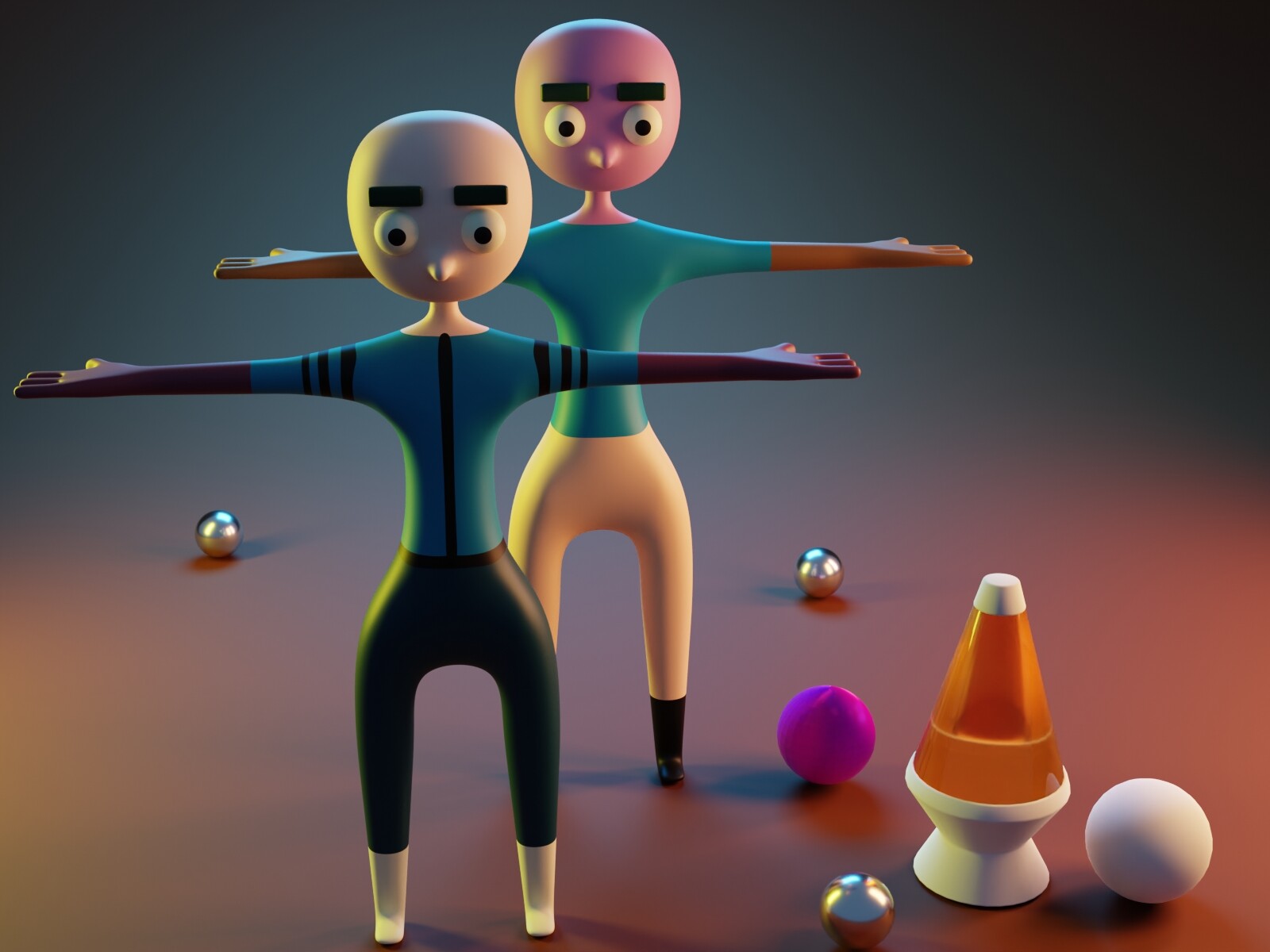 ArtStation - Making 3d Characters Using Skin Modifier In Blender 3.0