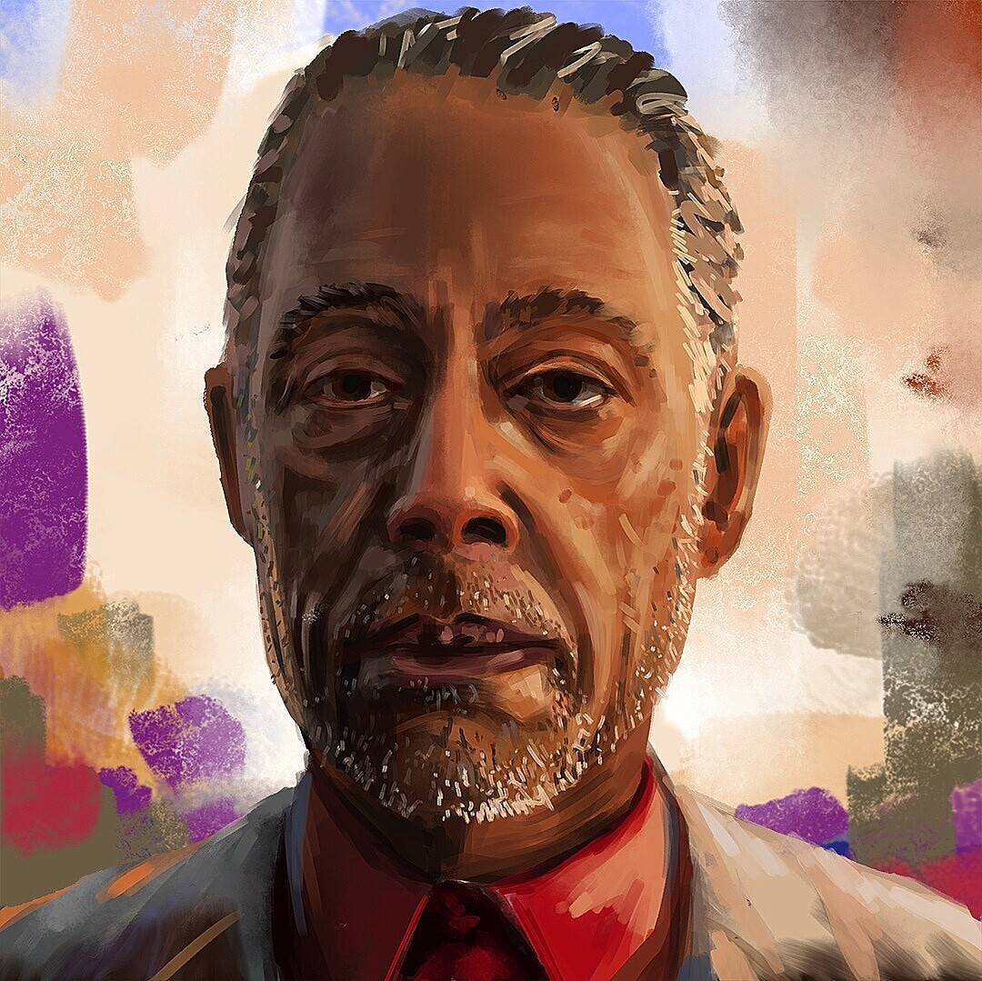 ArtStation - Anton Castillo Far Cry 6 digital portrait
