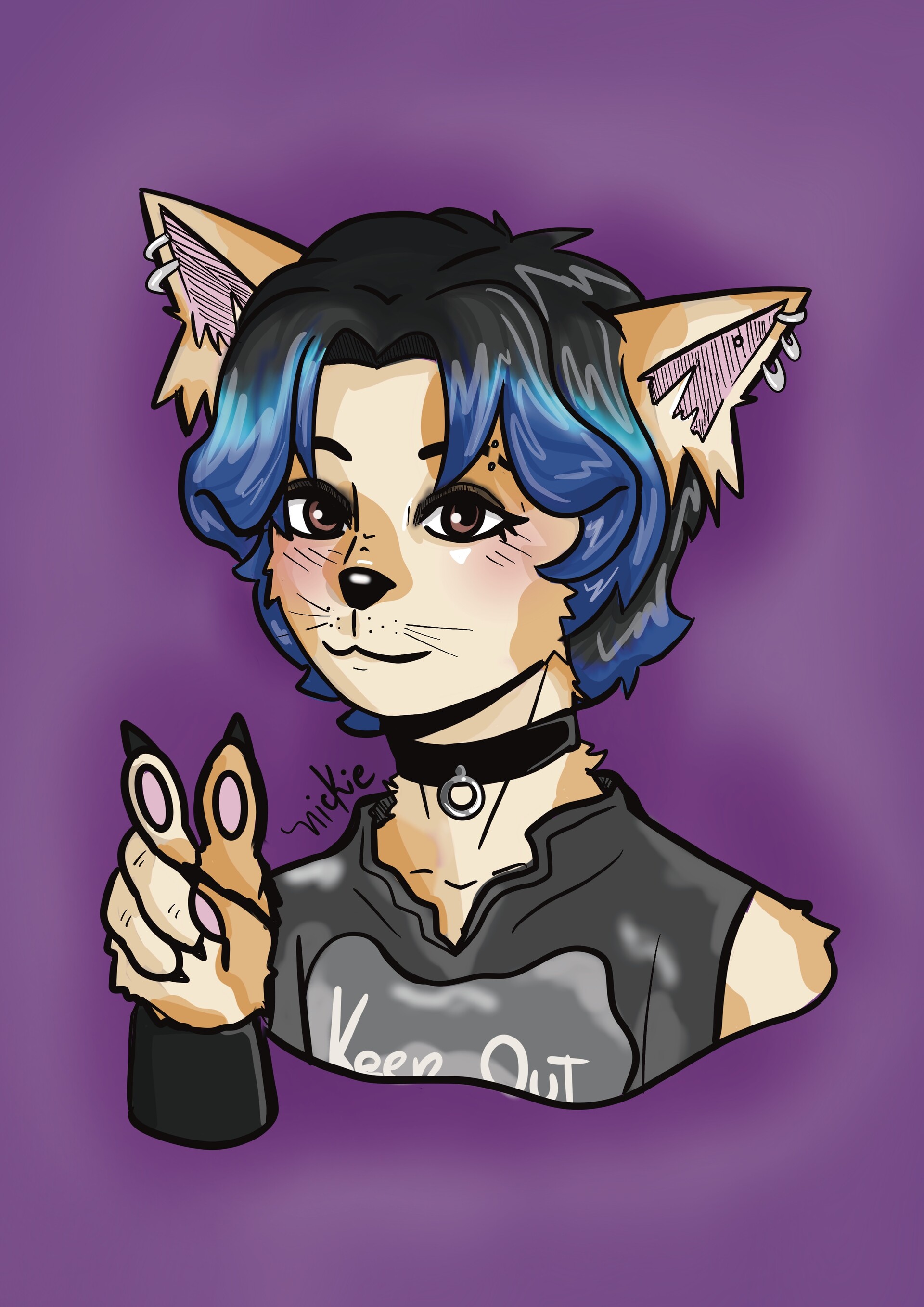 ArtStation - Cat Fursona