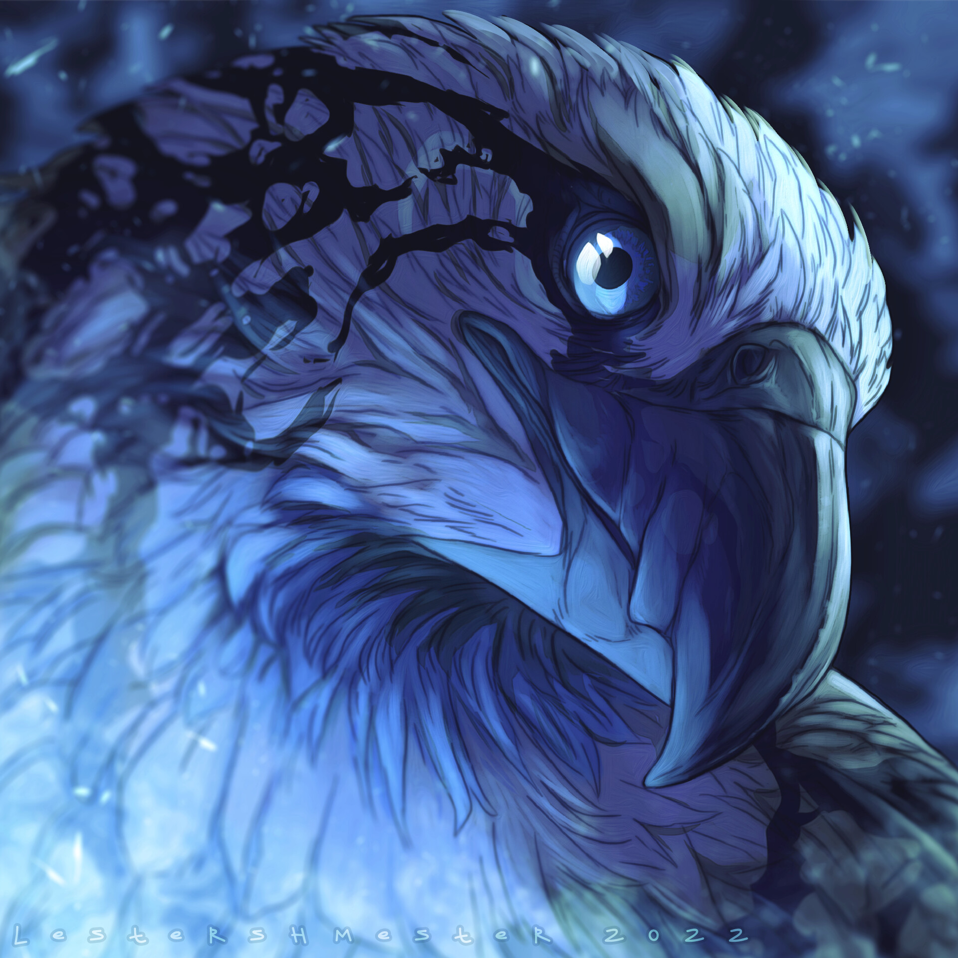 ArtStation - Blue haze