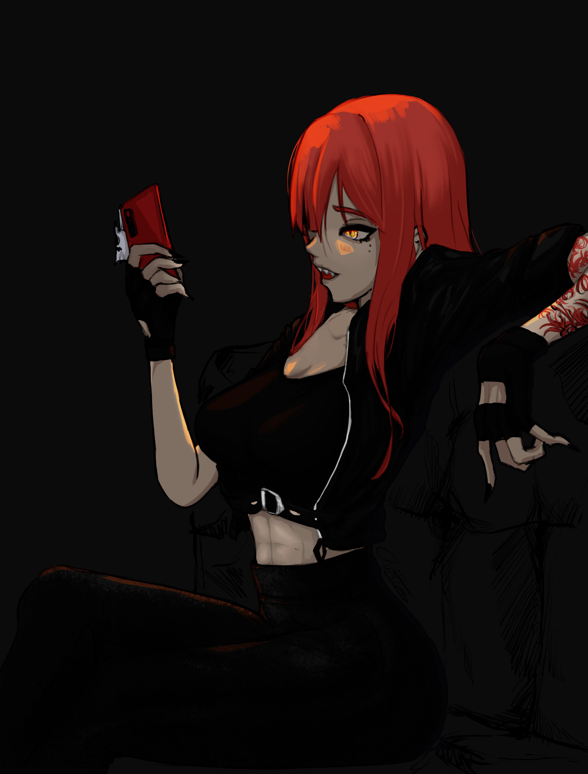 ArtStation - Red Girl