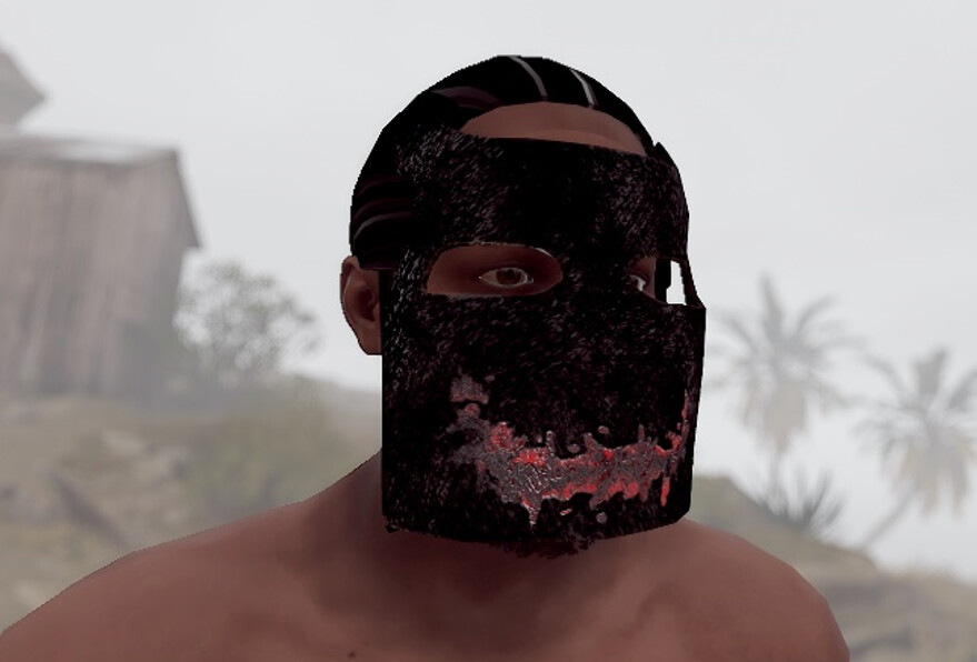 ArtStation - Rust Workshop - Demonic Metal Faceplate